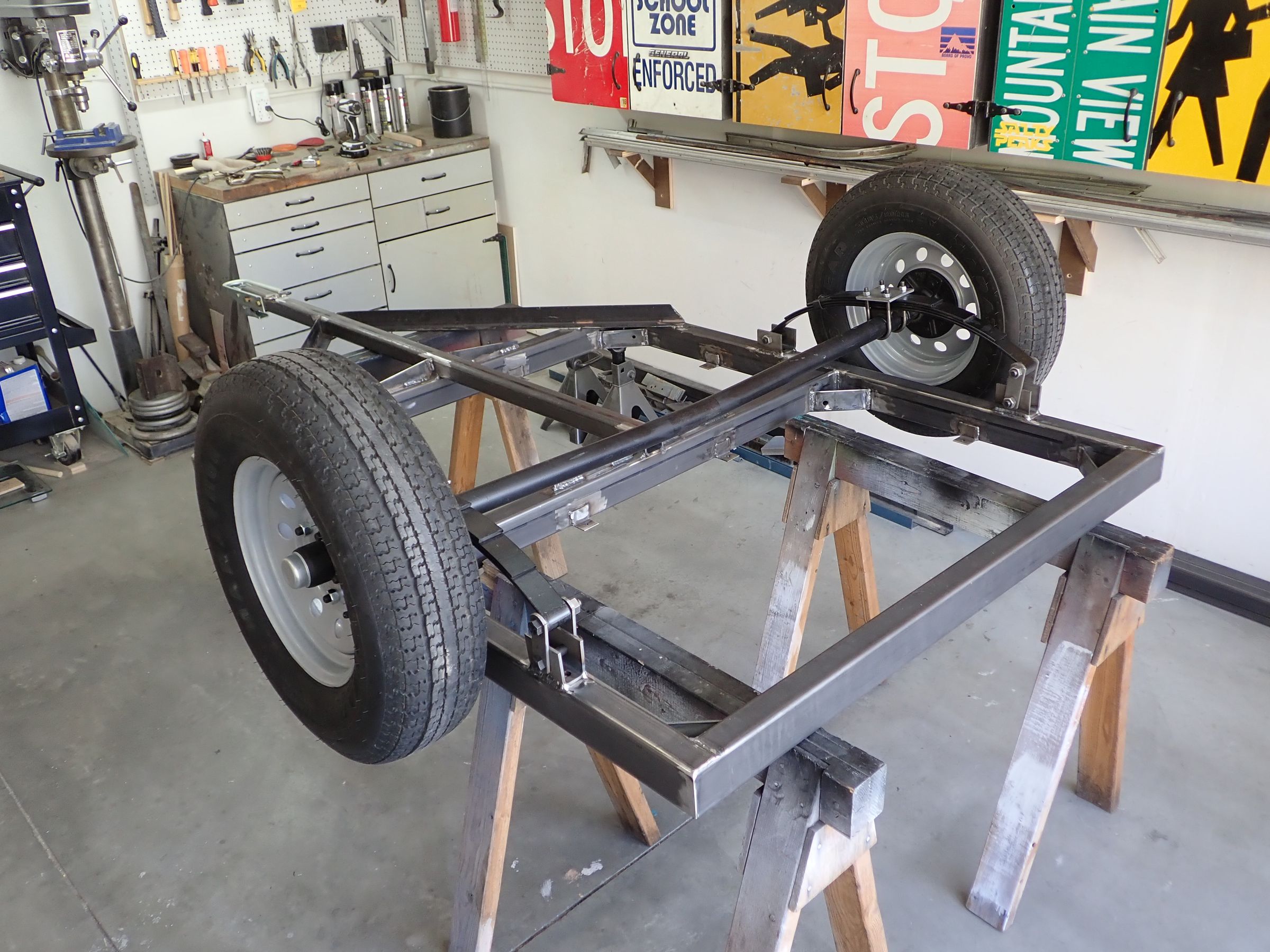 Retro-Style Camping Gear Trailer : 8 Steps (with Pictures) - Instructables