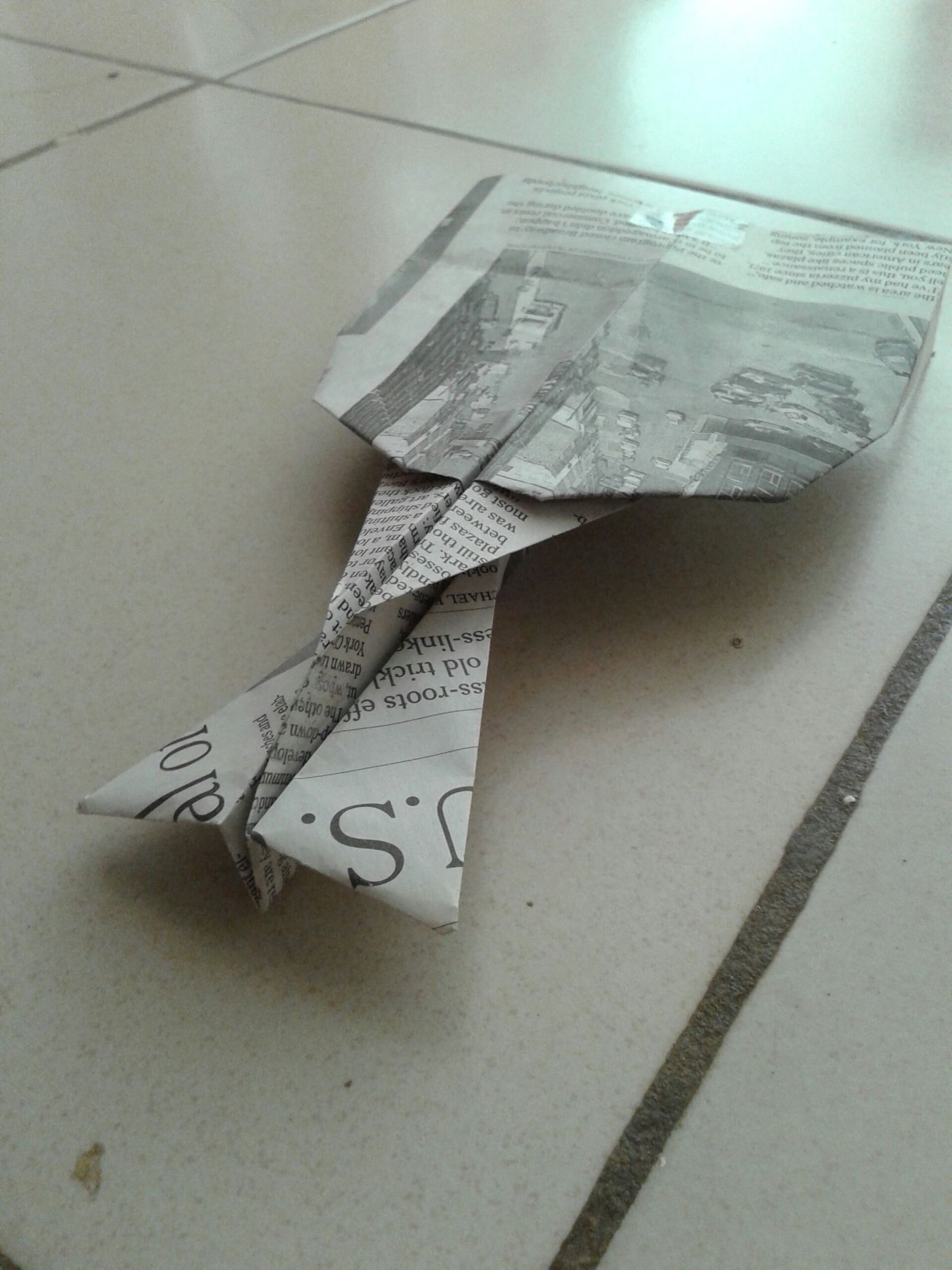 How to Make the Turbo UltraVulcan Paper Airplane : 5 Steps (with ...