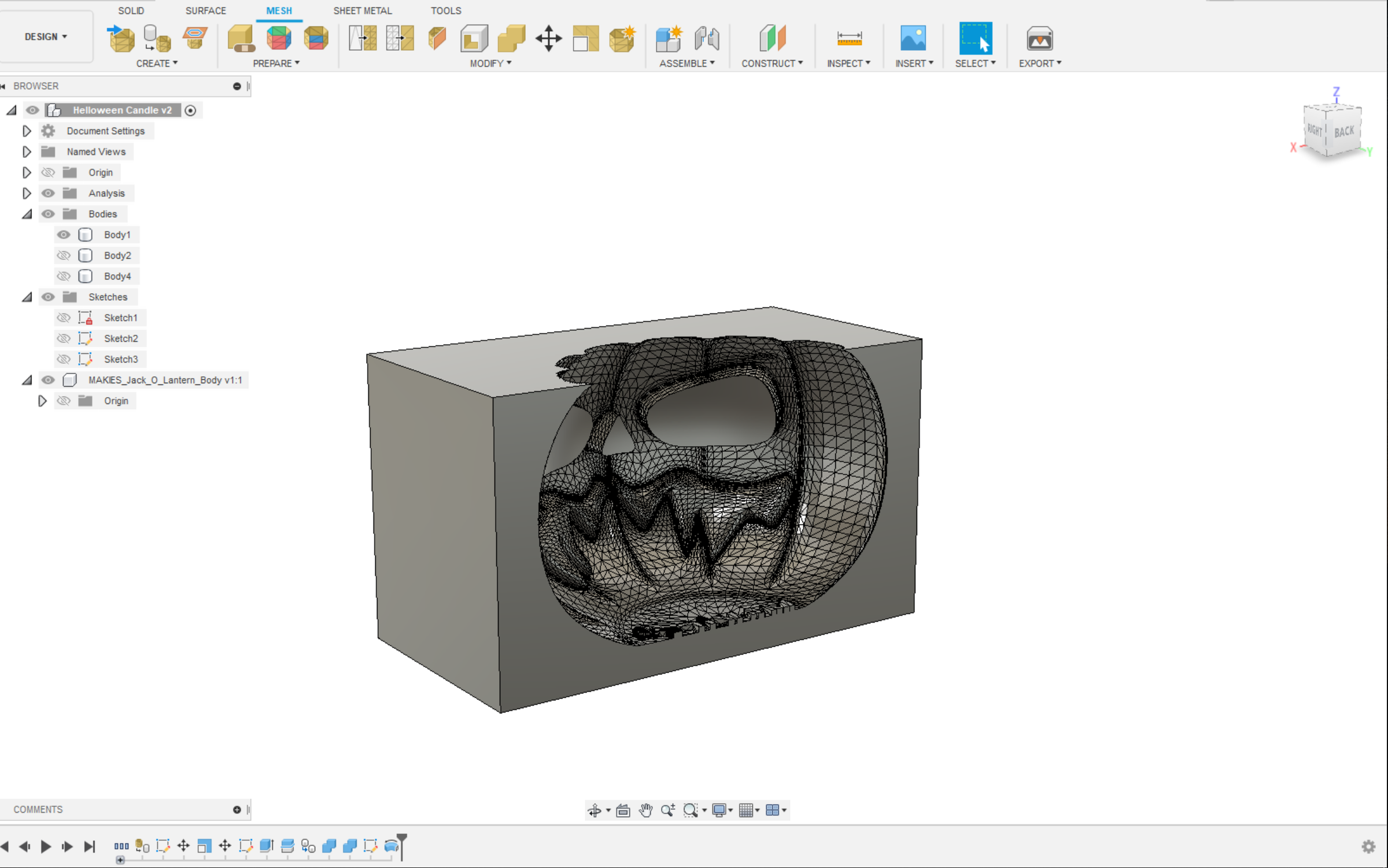Custom Candle Casting Using Fusion360. : 7 Steps (with Pictures ...
