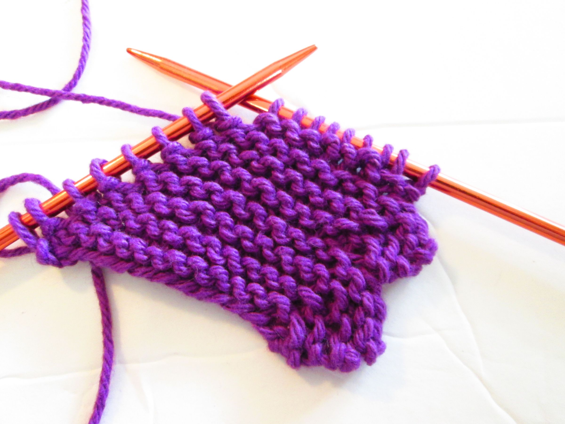 Knit a Round Purple Dish Cloth : 17 Steps (with Pictures) - Instructables