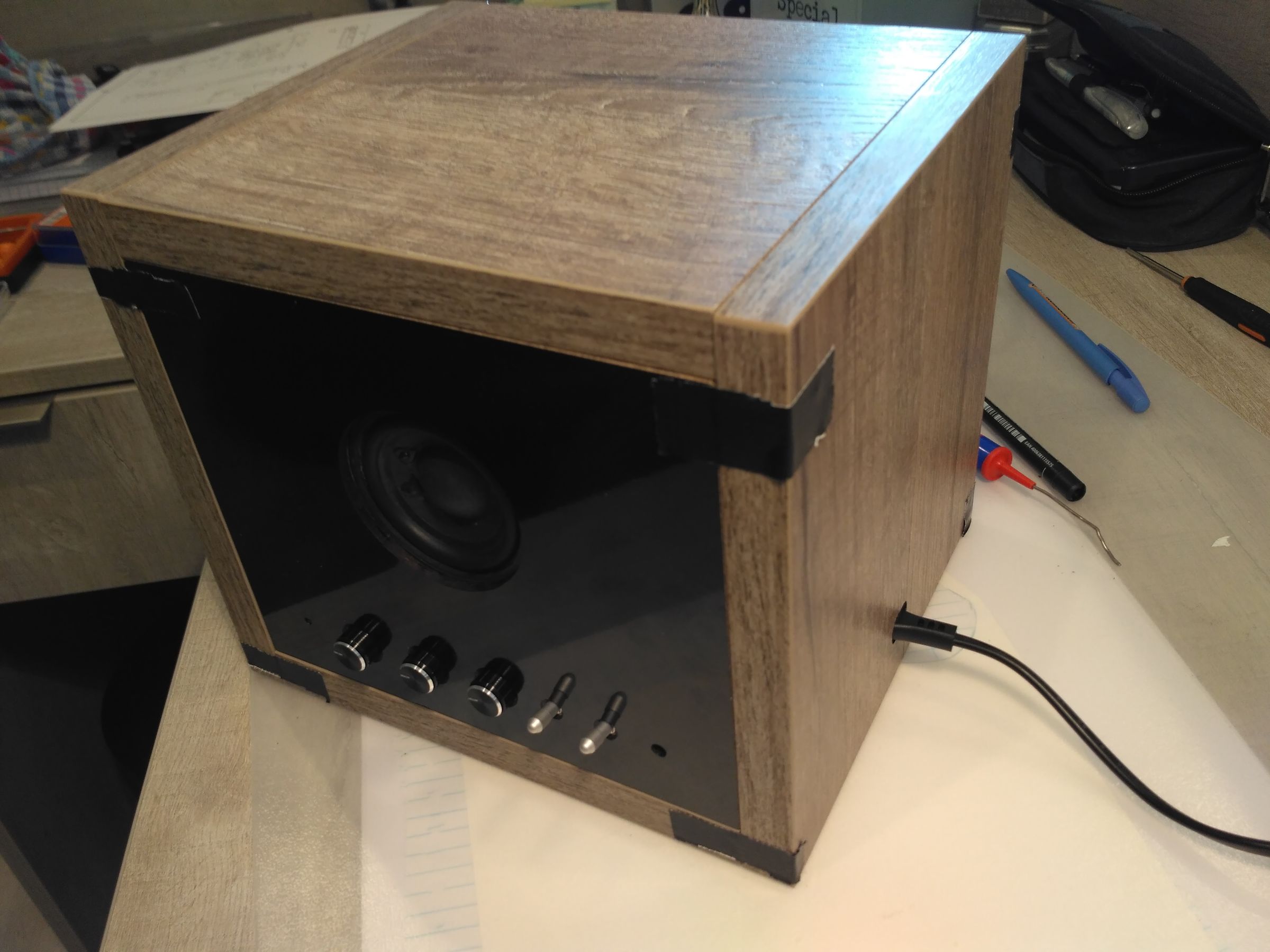 Easy Bluetooth Subwoofer Speaker (80W) : 4 Steps (with Pictures ...