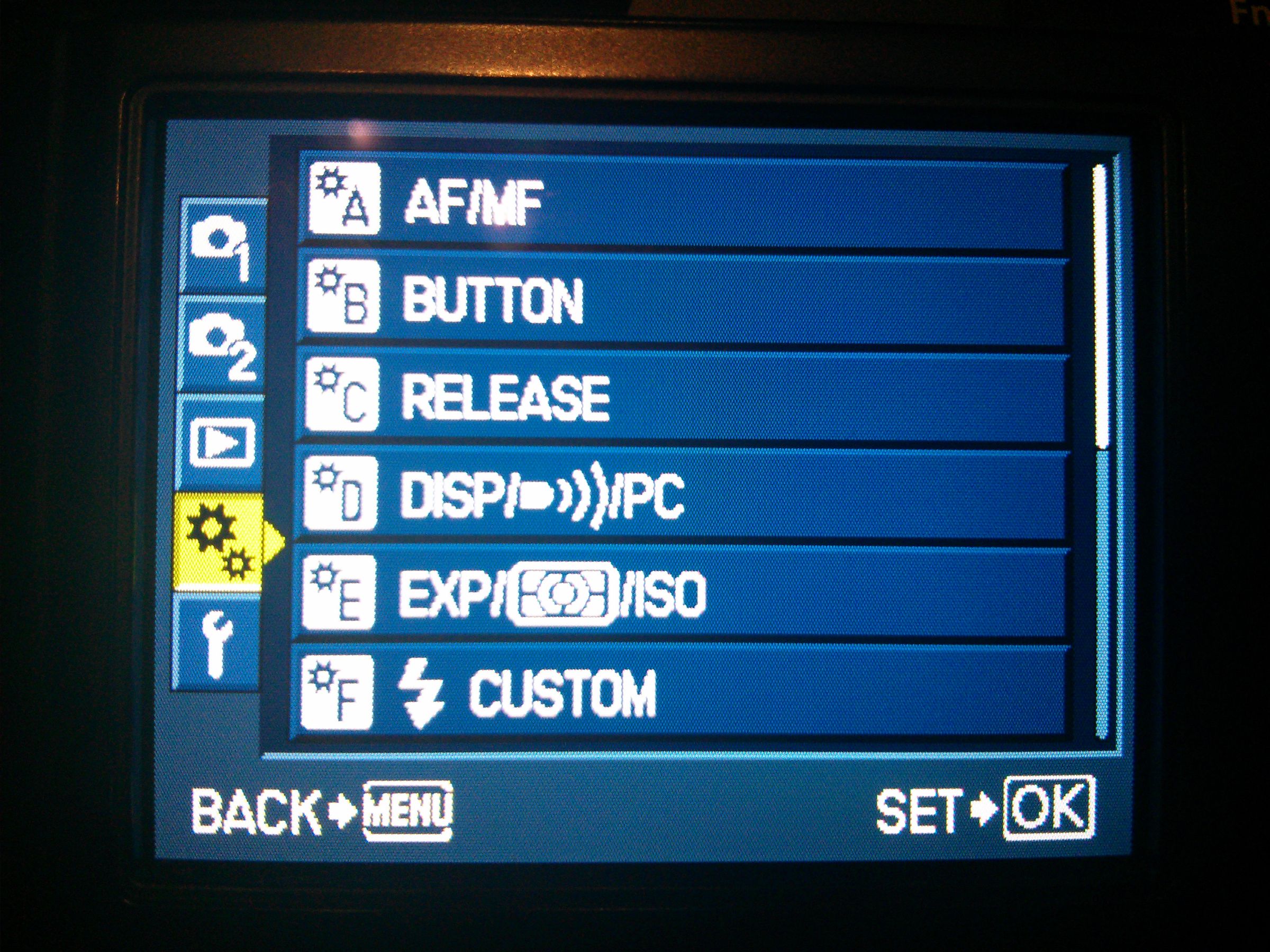Enable the 'Super Control Panel' on Olympus MFT Cameras : 8 Steps ...