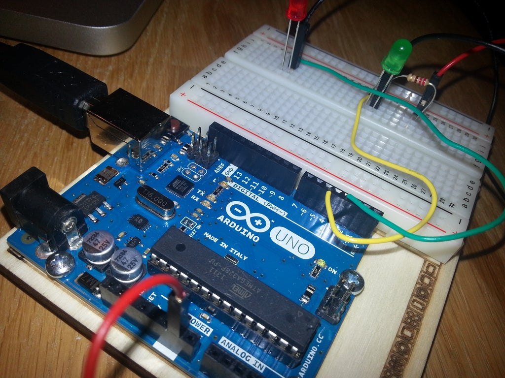 Control Two Leds With An Arduino And Bitvoicer 4 Steps Instructables
