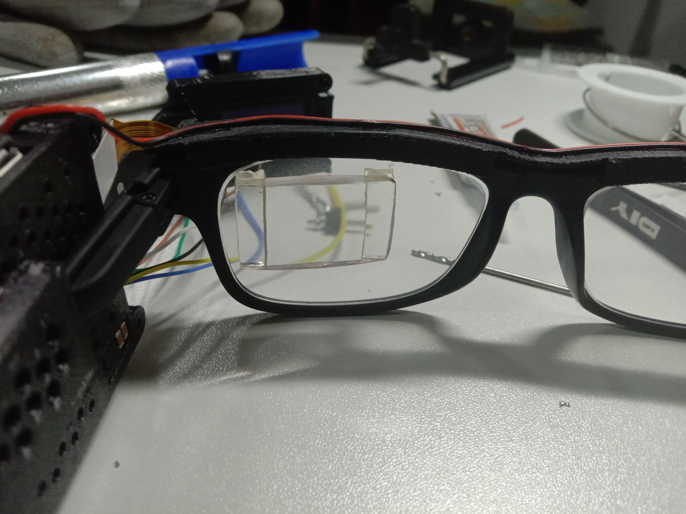 Crypta Glass V2: Raspberry Pi Smart Glasses With Display, Microphone ...