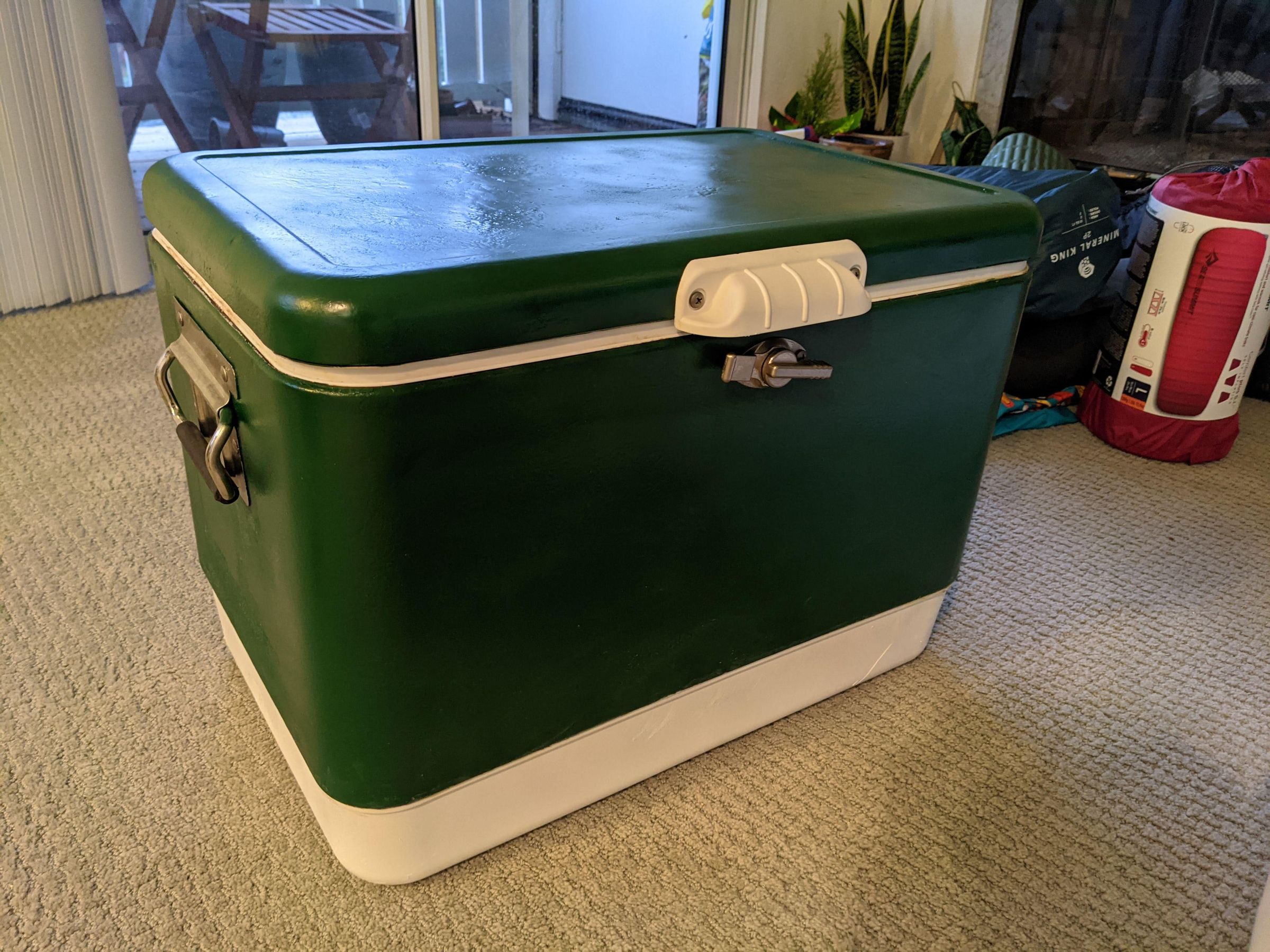 Classic Cooler Salvaged From Dumpster & Restored! : 7 Steps (with ...