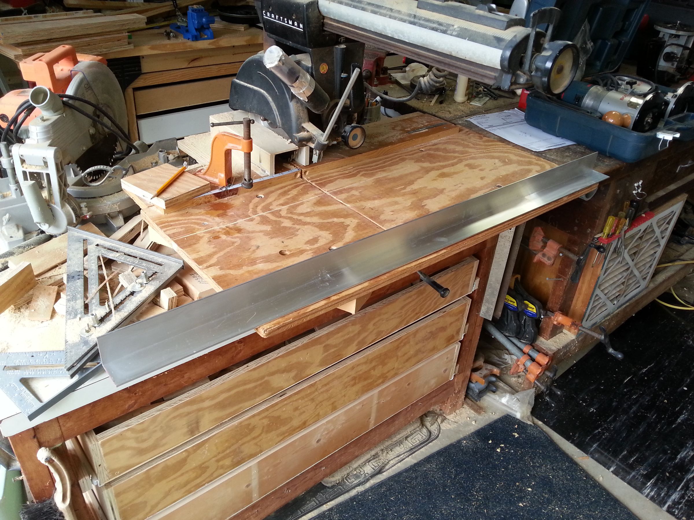 Add a Router Table With Dust Collector to Your Table Saw : 7 Steps ...