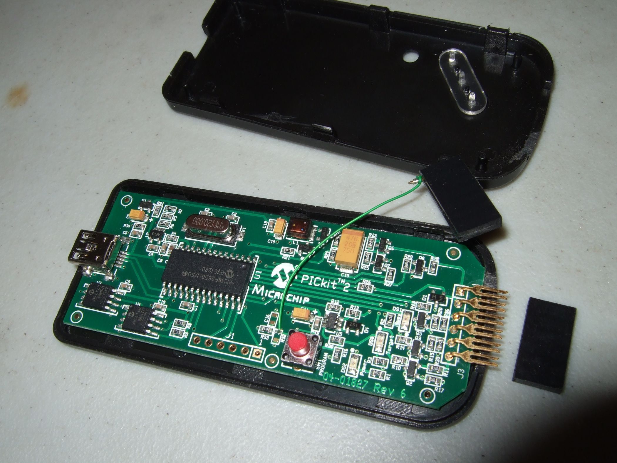 Pickit2 Programming Button Mod 5 Steps Instructables