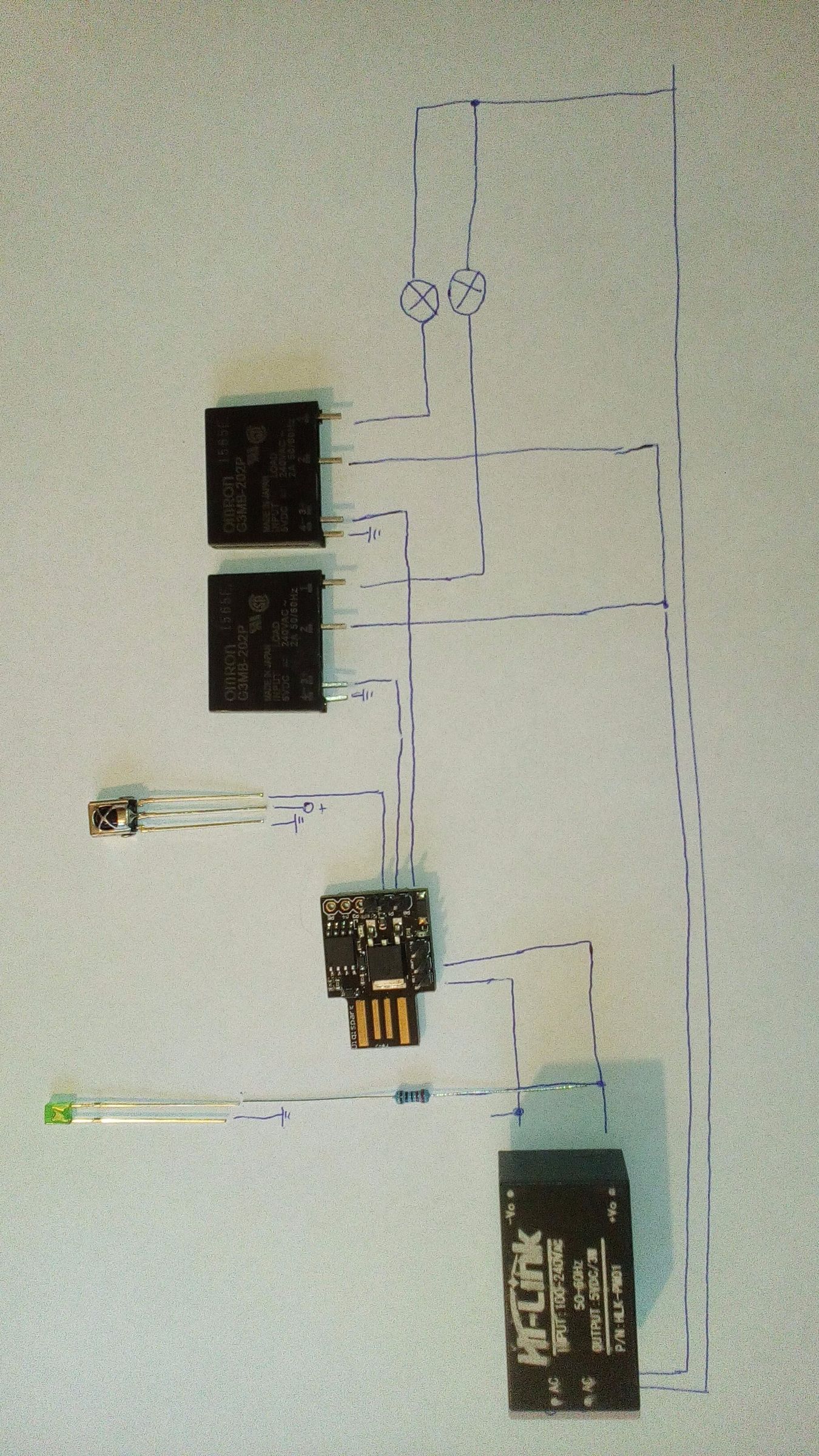 Remote Controlled Floor Lamp : 5 Steps (with Pictures) - Instructables