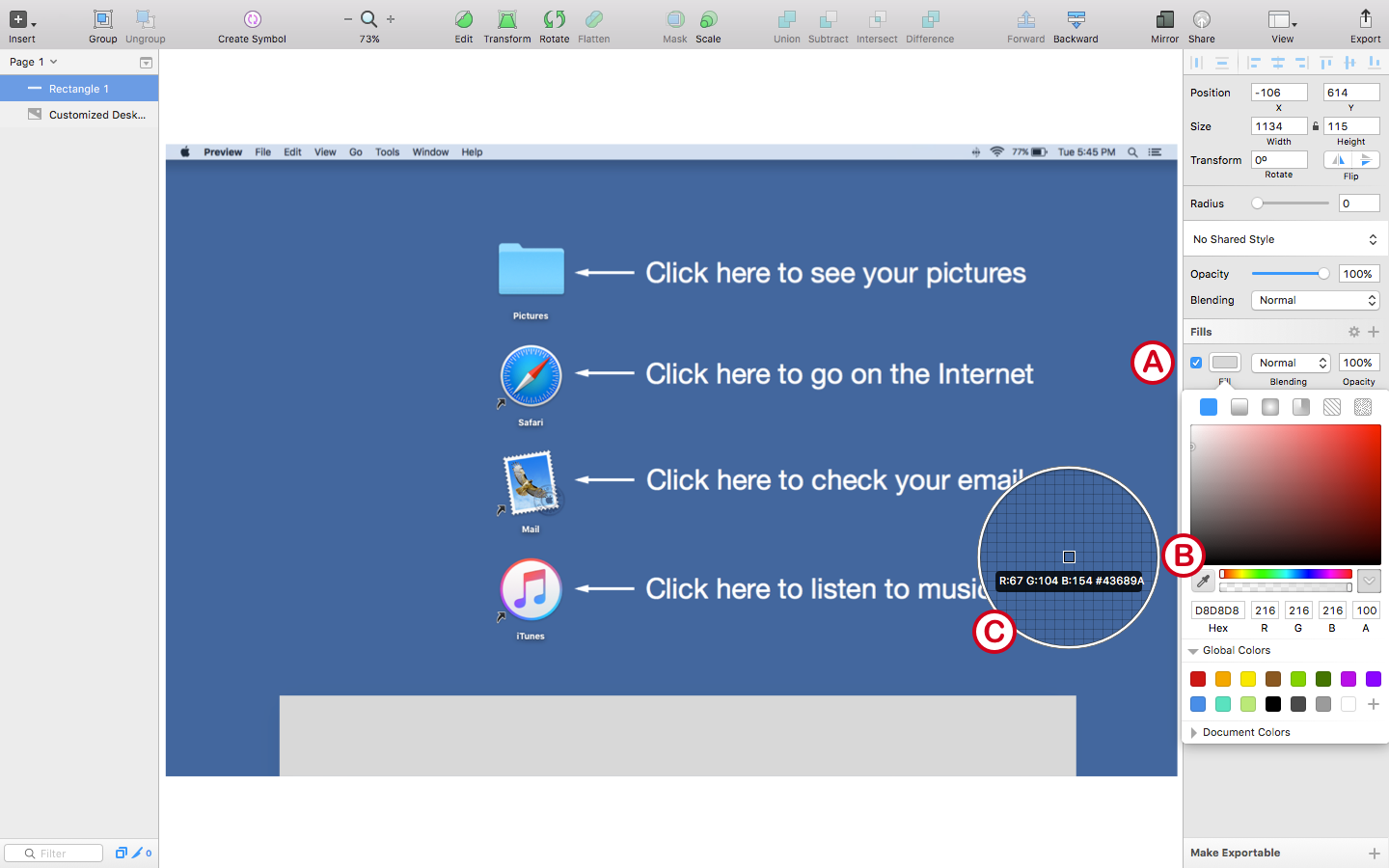 CUSTOMIZED DESKTOP BACKGROUND for Streamlined Computer Use : 14 Steps ...