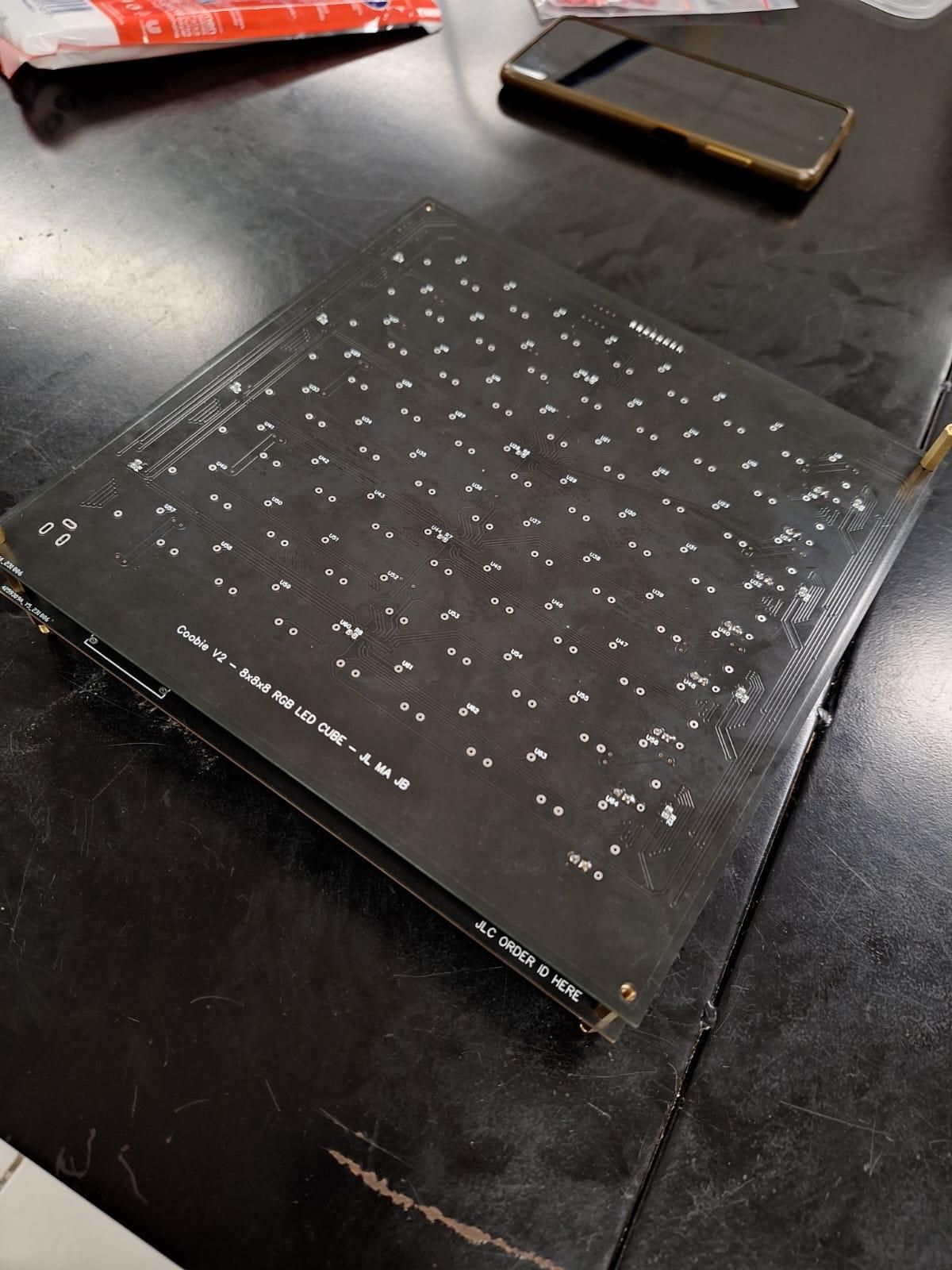 Coobie V2 - a Web-Controlled 8x8x8 RGB LED Cube : 7 Steps (with Pictures) - Instructables