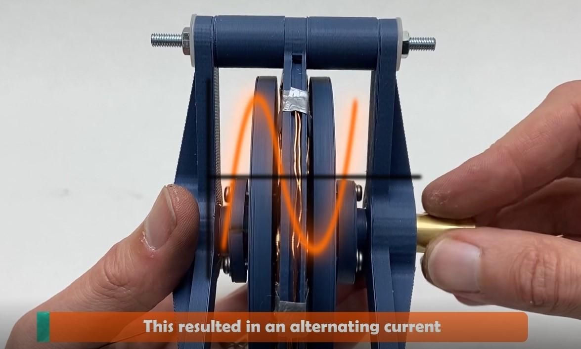 3D Printed Generator and How It Works. : 9 Steps - Instructables