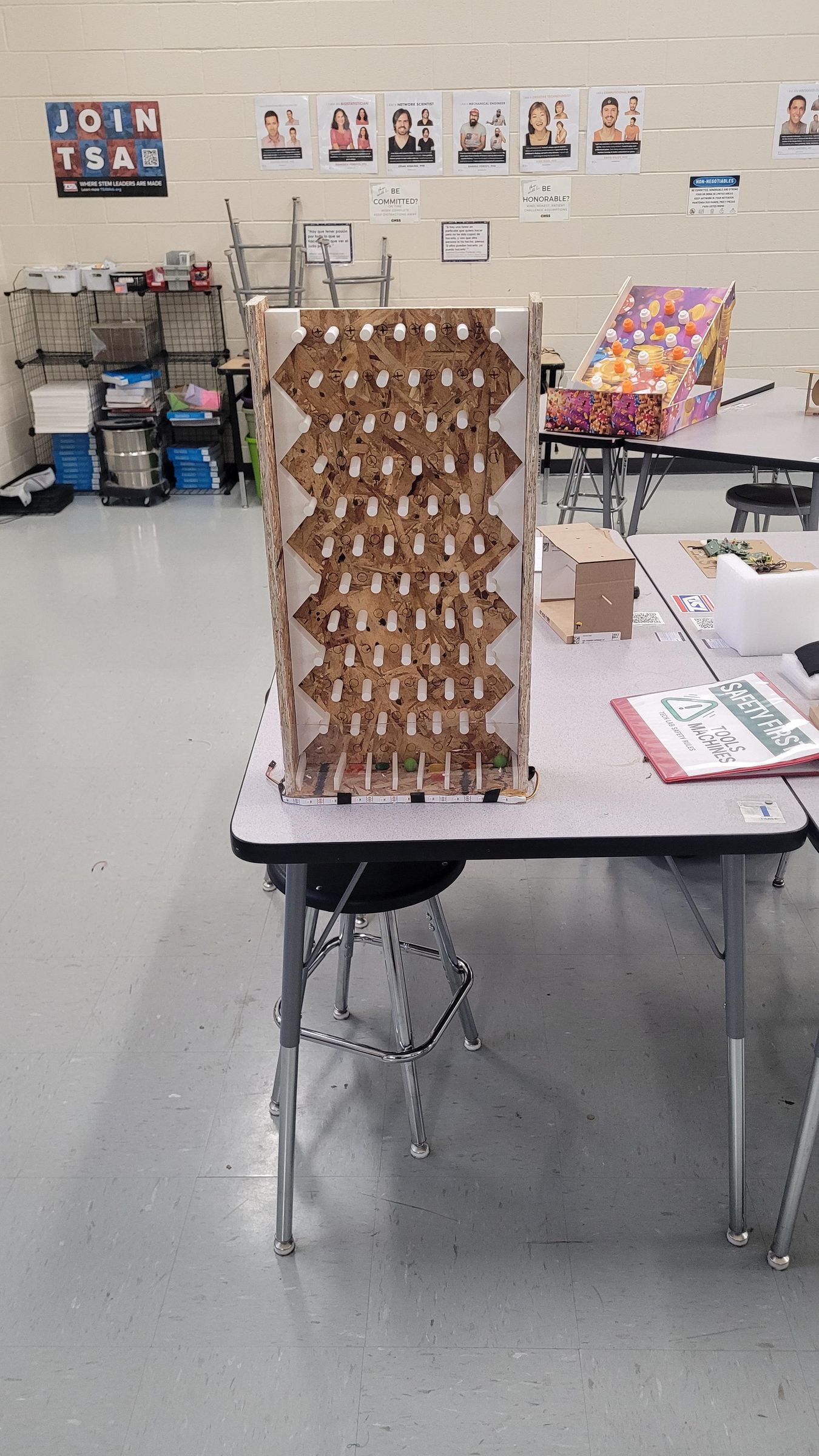 Life-sized PLINKO Board : 10 Steps - Instructables