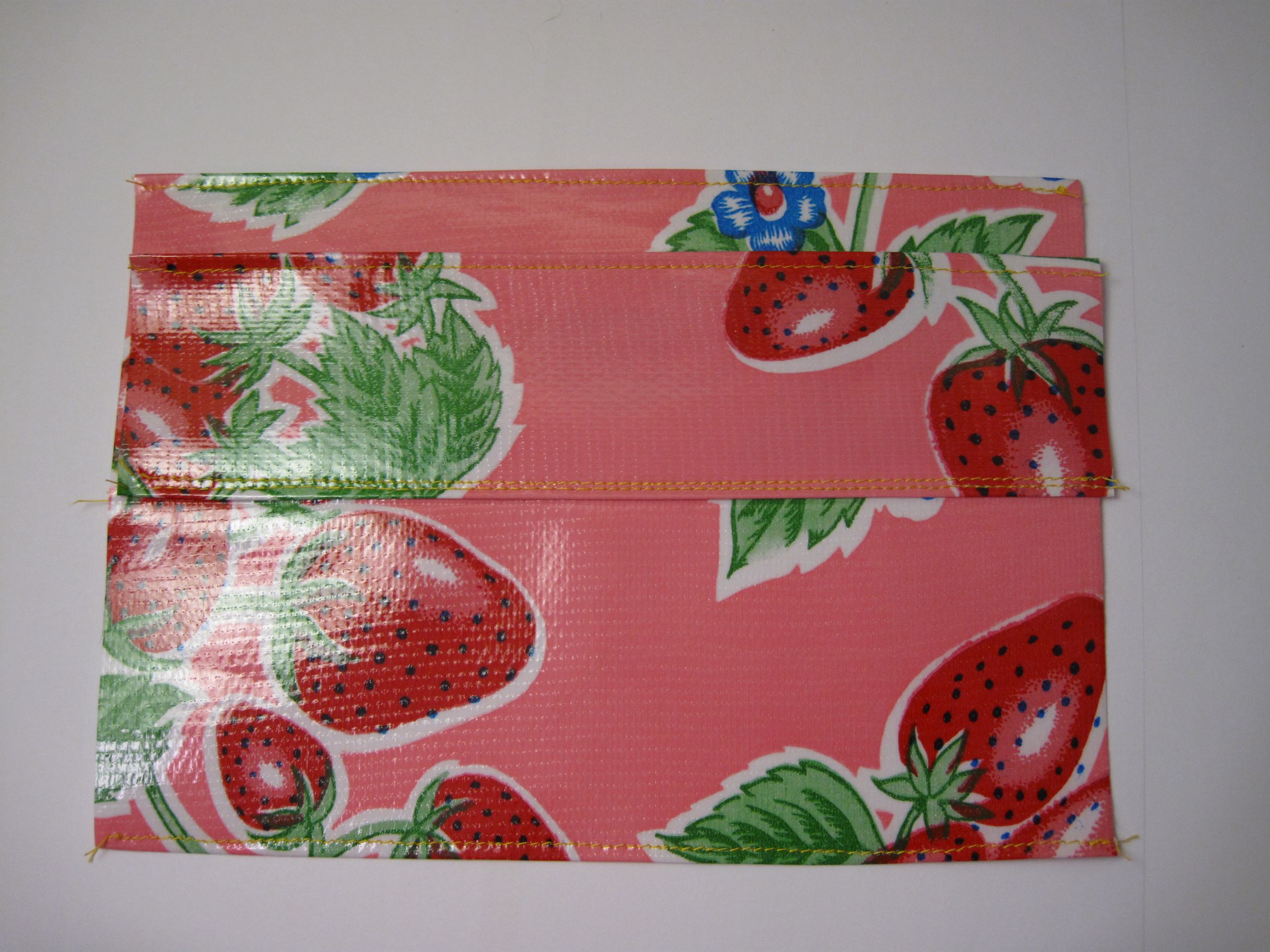 Sew a Simple Oilcloth Wallet : 9 Steps (with Pictures) - Instructables
