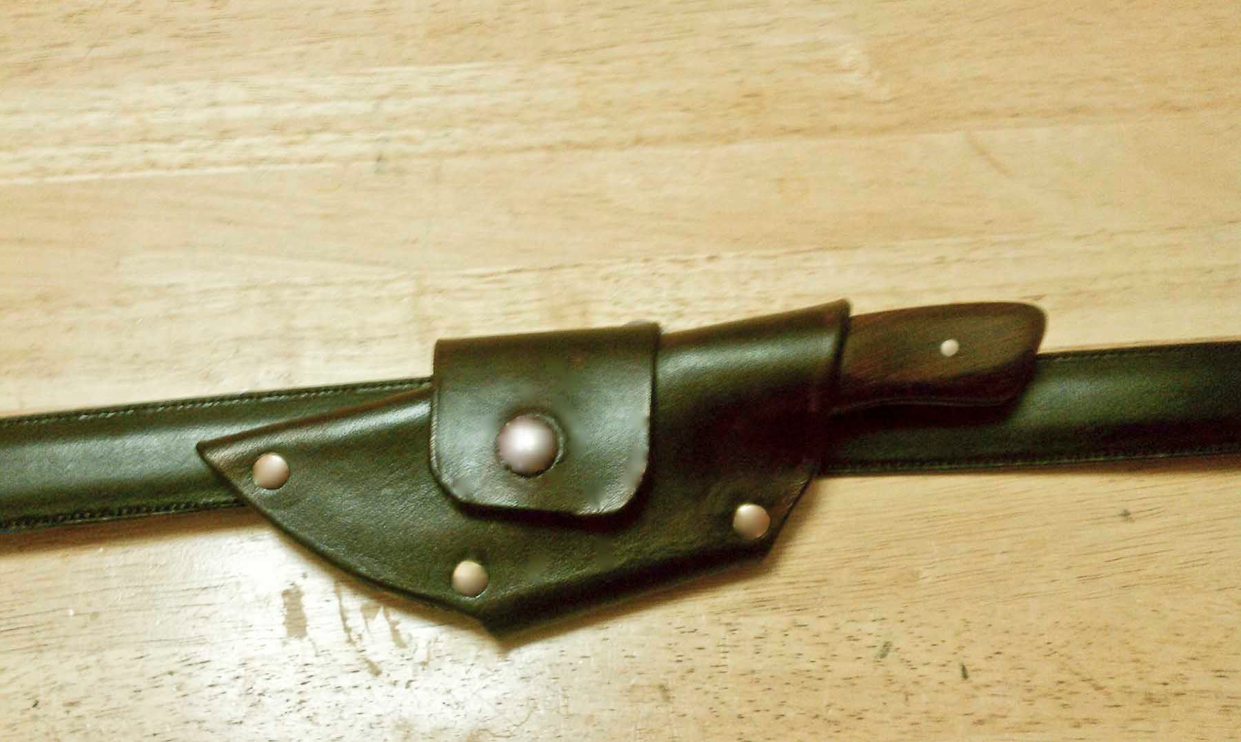 Make a Stitchless Horizontal Carry Sheath... - Instructables