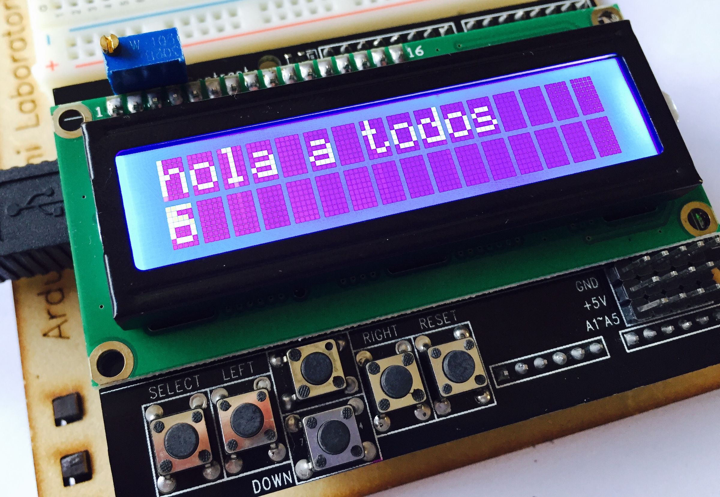 Arduino Con Pantalla LCD 1602 : 4 Steps (with Pictures) - Instructables