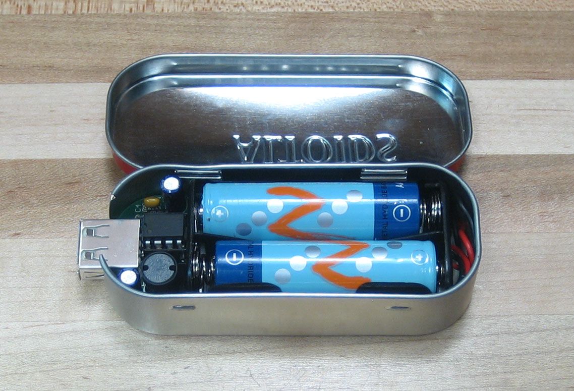 MintyBoost! - Small Battery-powered USB Charger : 26 Steps (with ...