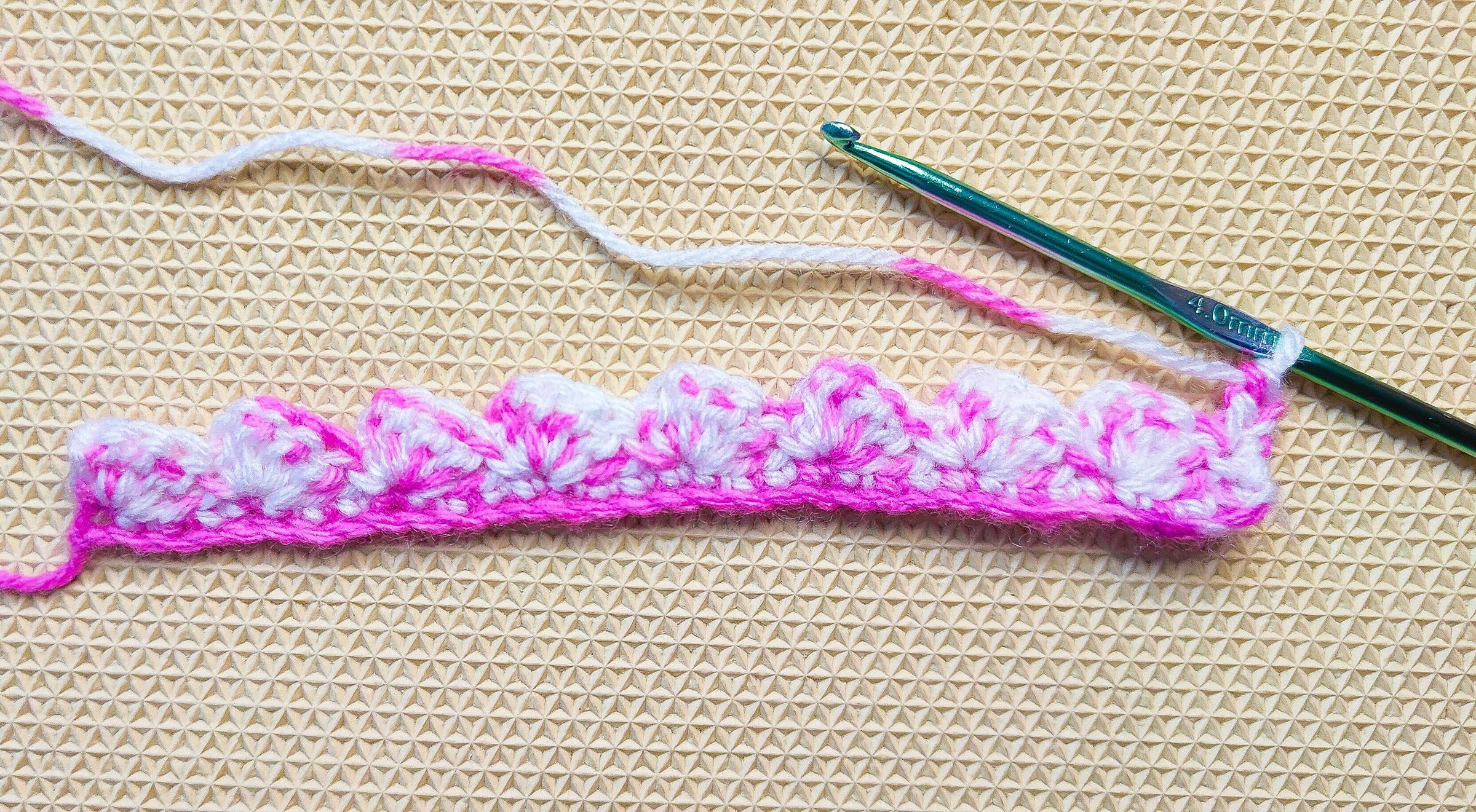 Easiest One Row Repeat Crochet Scarf Pattern : 6 Steps (with Pictures ...