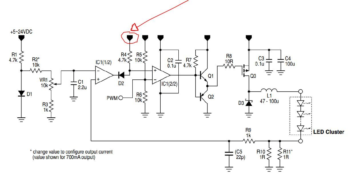 Simple Buck LED Driver With PWM Input : 6 Steps (with Pictures ...