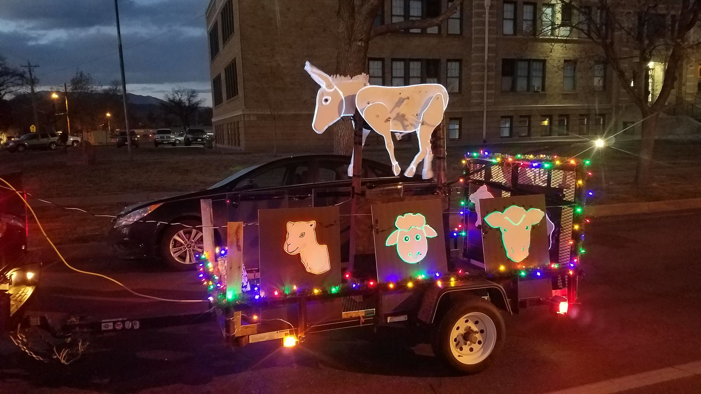 EL Wire Mechanical Donkey (Parade of Lights Float) : 16 Steps (with ...