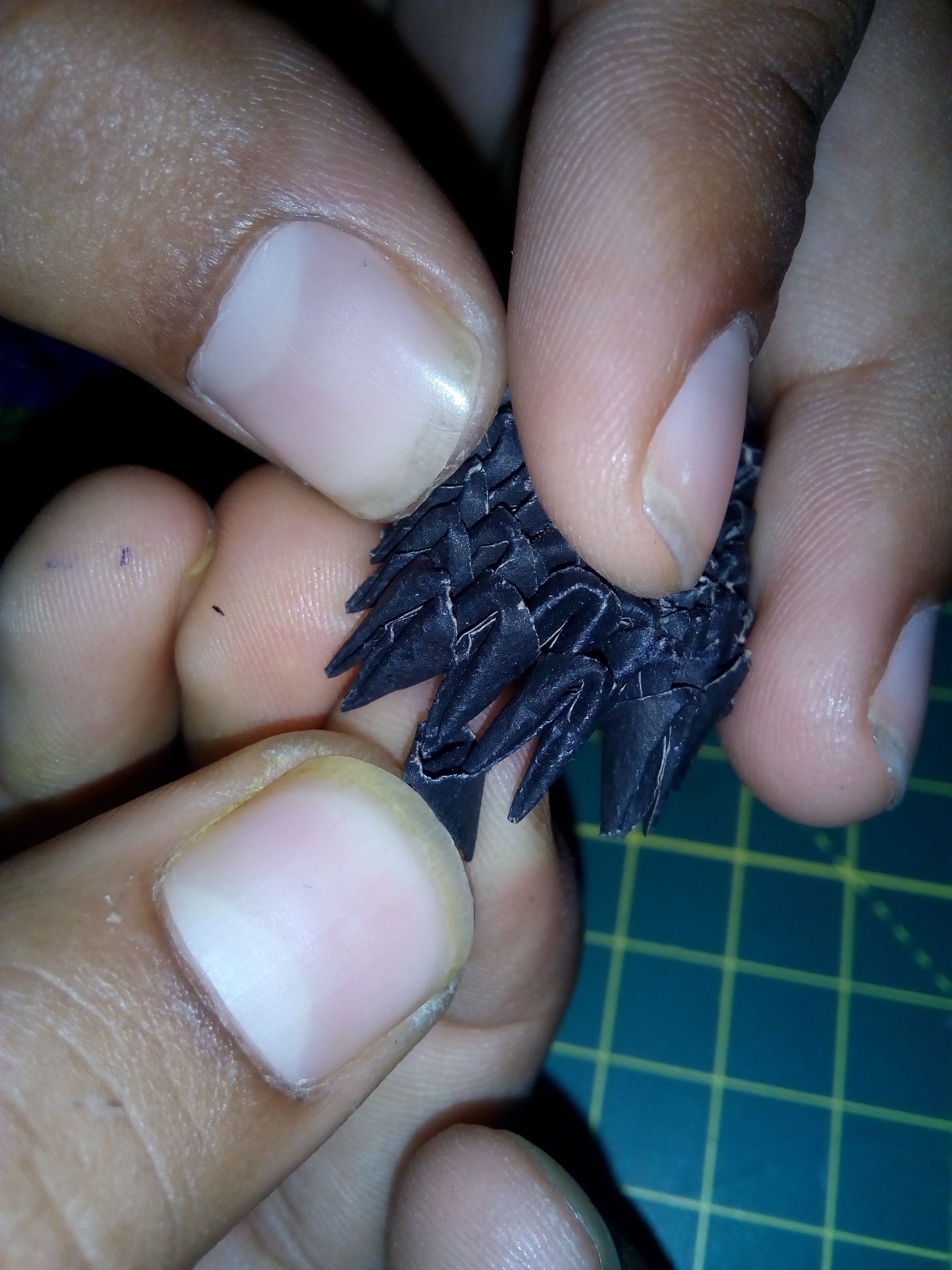 Origami Key Chain : 9 Steps (with Pictures) - Instructables