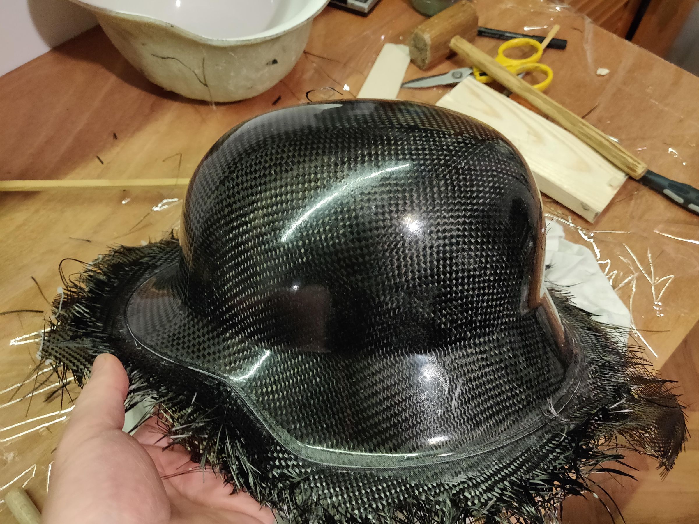 Composite Military Helmet Replica : 18 Steps (with Pictures ...