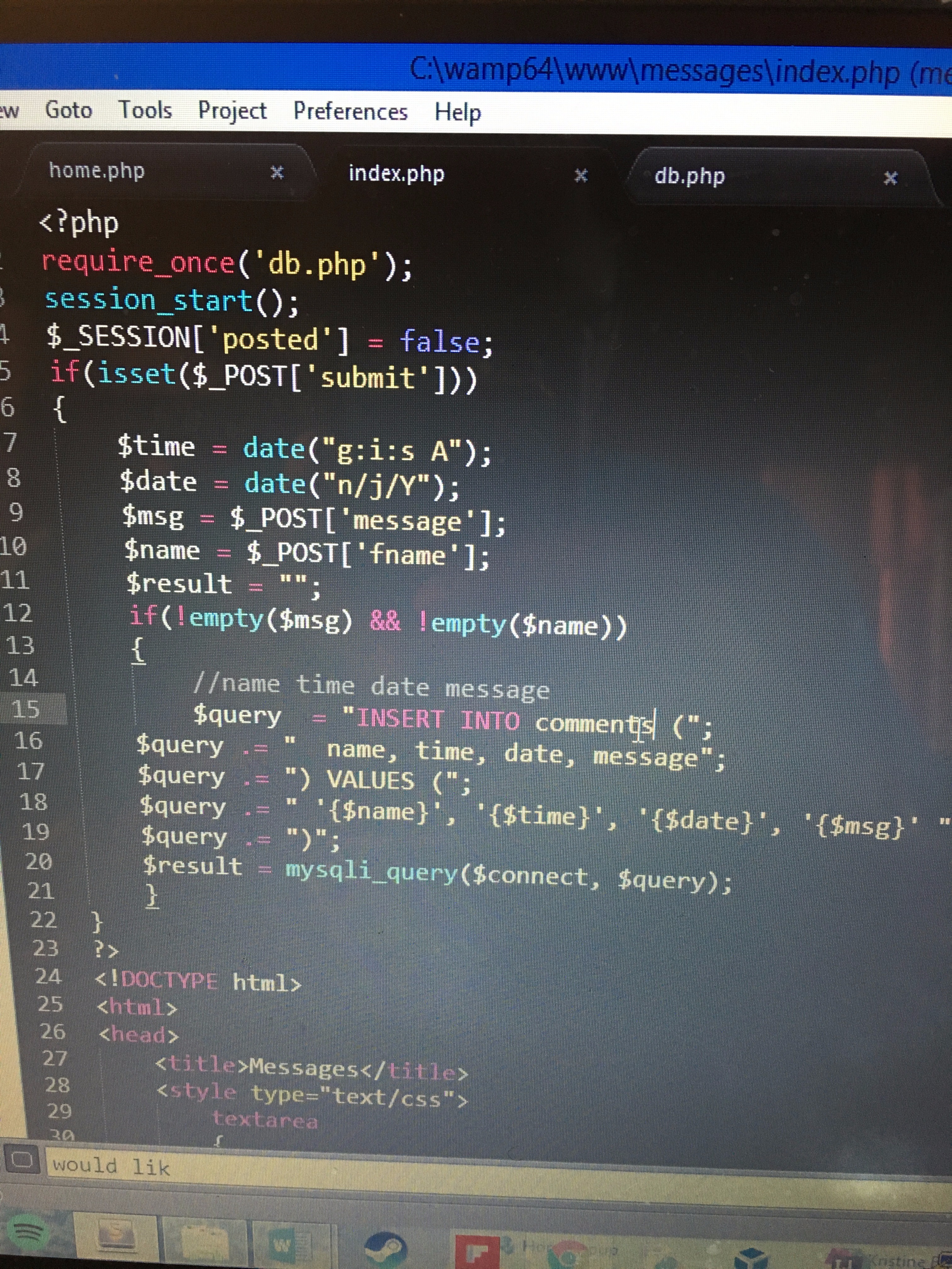 How to Make a Message Board Website Using PHP and MYSQL : 5 Steps ...