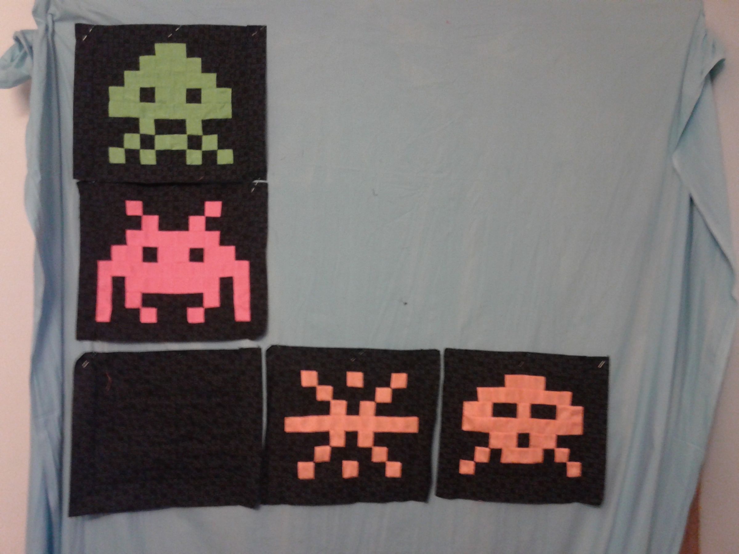 Space Invaders Quilt : 13 Steps (with Pictures) - Instructables