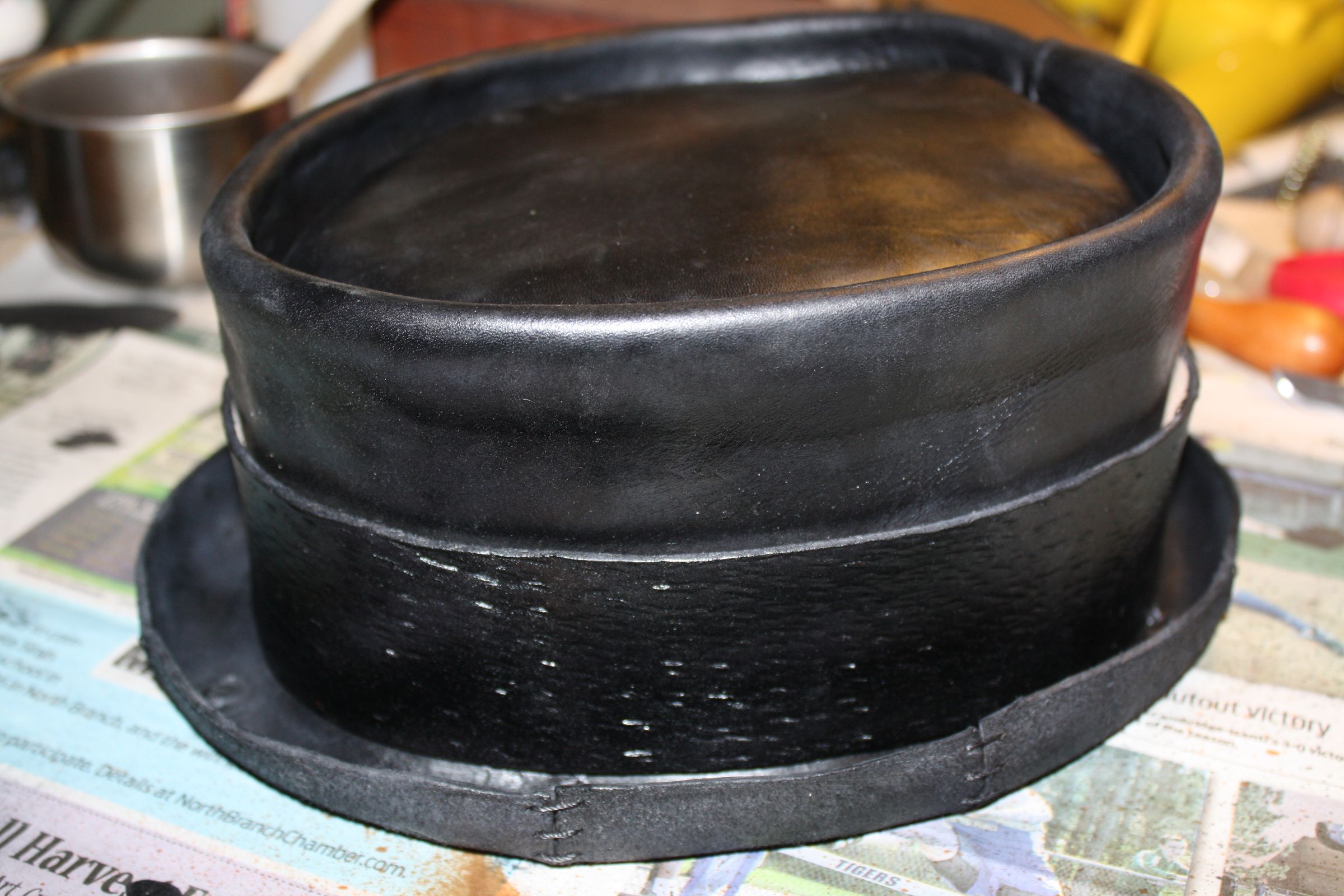 How to Make a Leather Hat : 8 Steps (with Pictures) - Instructables