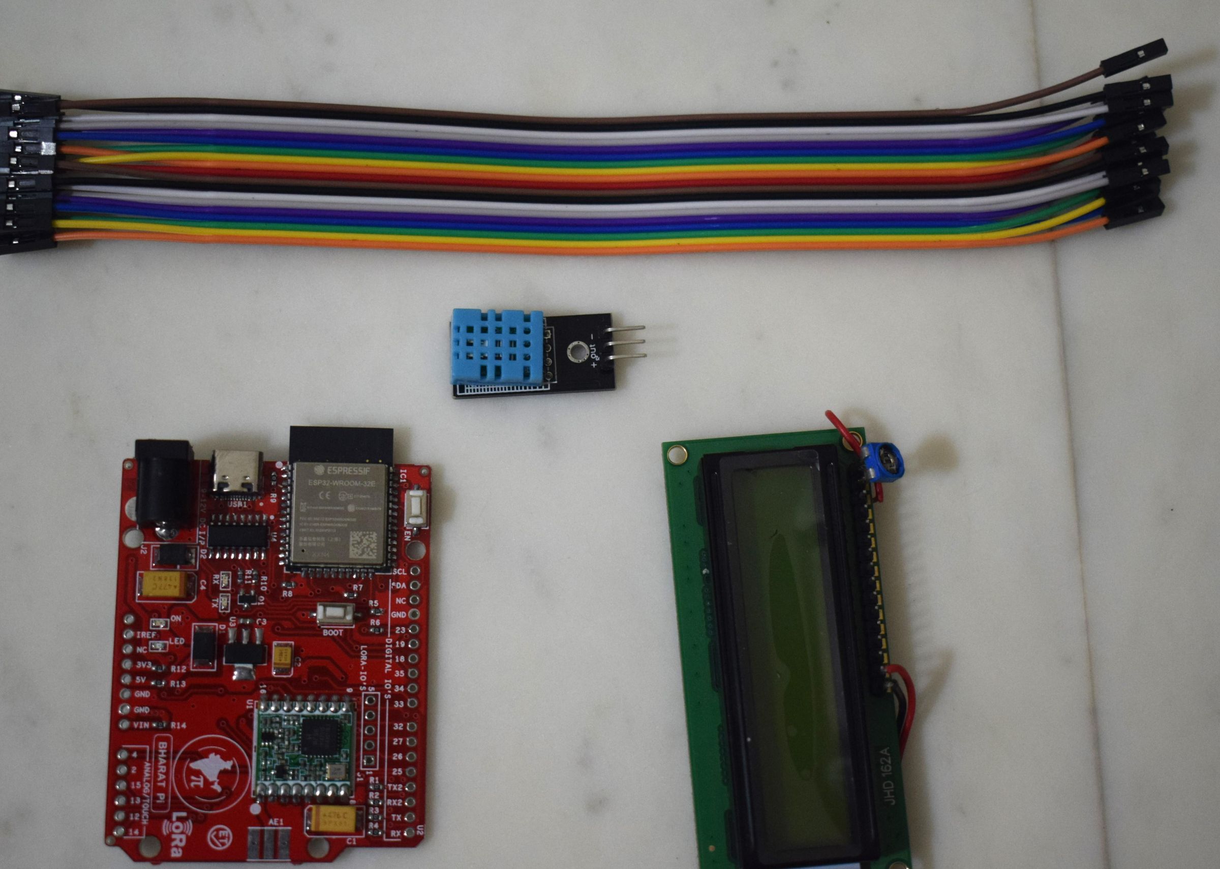 Temperature and Humidity Monitoring Using Bharath Pi : 5 Steps - Instructables