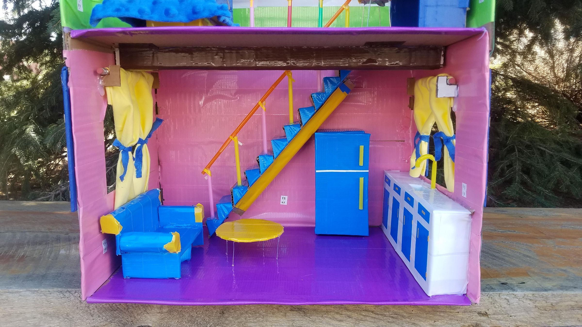 Cardboard Doll House : 20 Steps (with Pictures) - Instructables