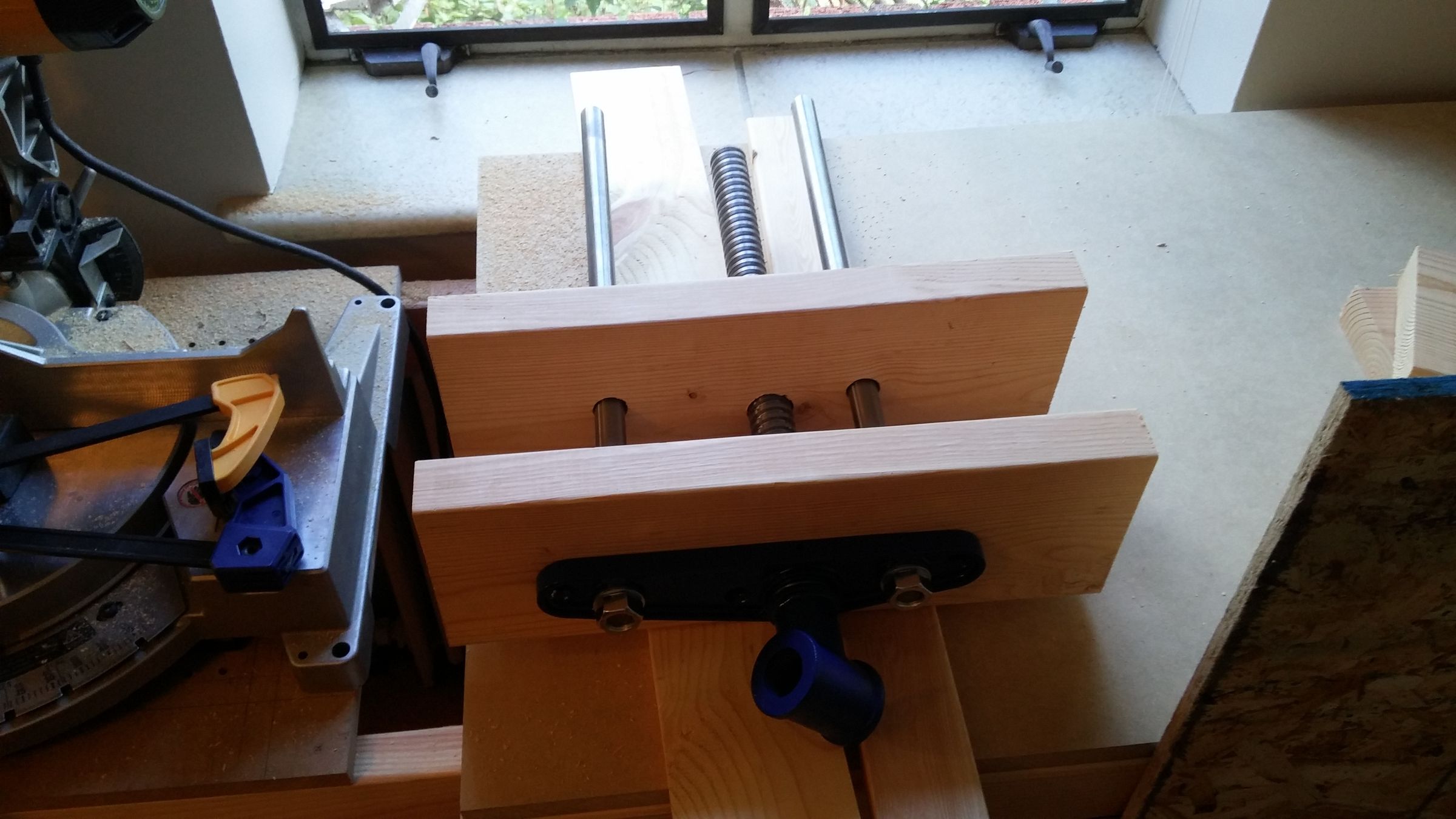 Cabinet Maker's Vise Installation : 15 Steps (with Pictures ...