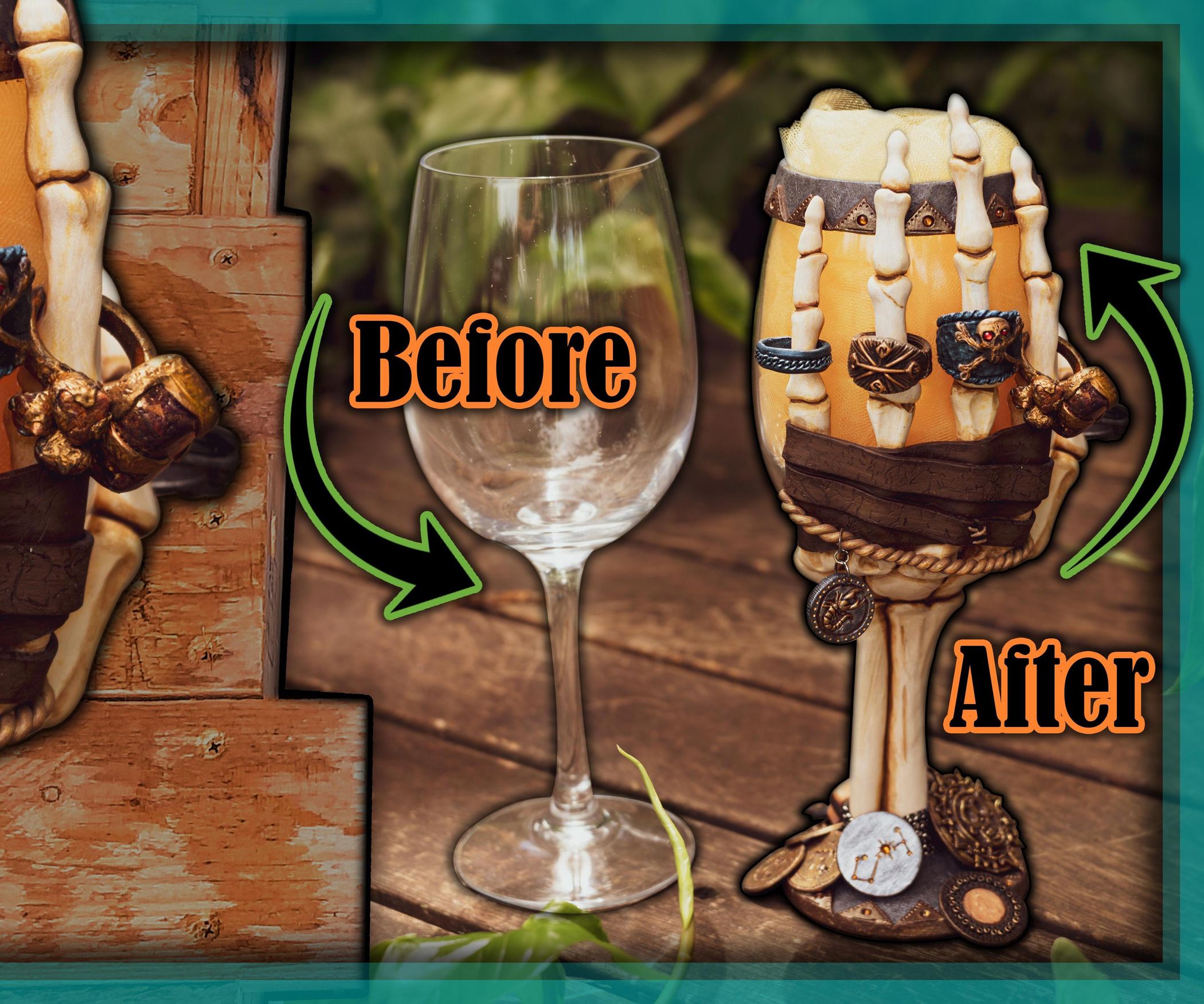 Turning a Wine Glass Into a Pirate Goblet : 50 Steps (with Pictures ...
