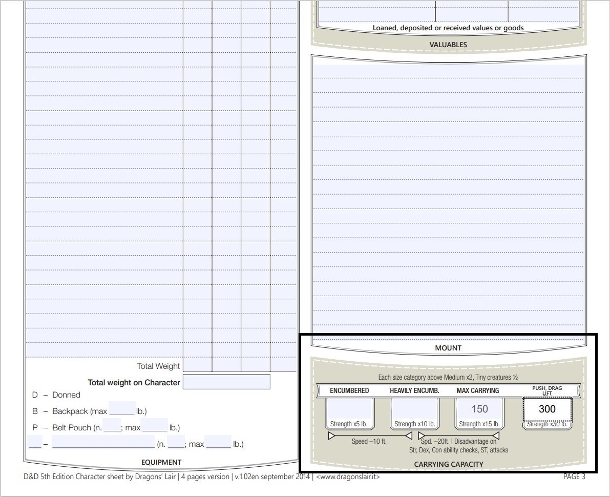 How to Make a D&D 5e Character Sheet. : 17 Steps (with Pictures ...