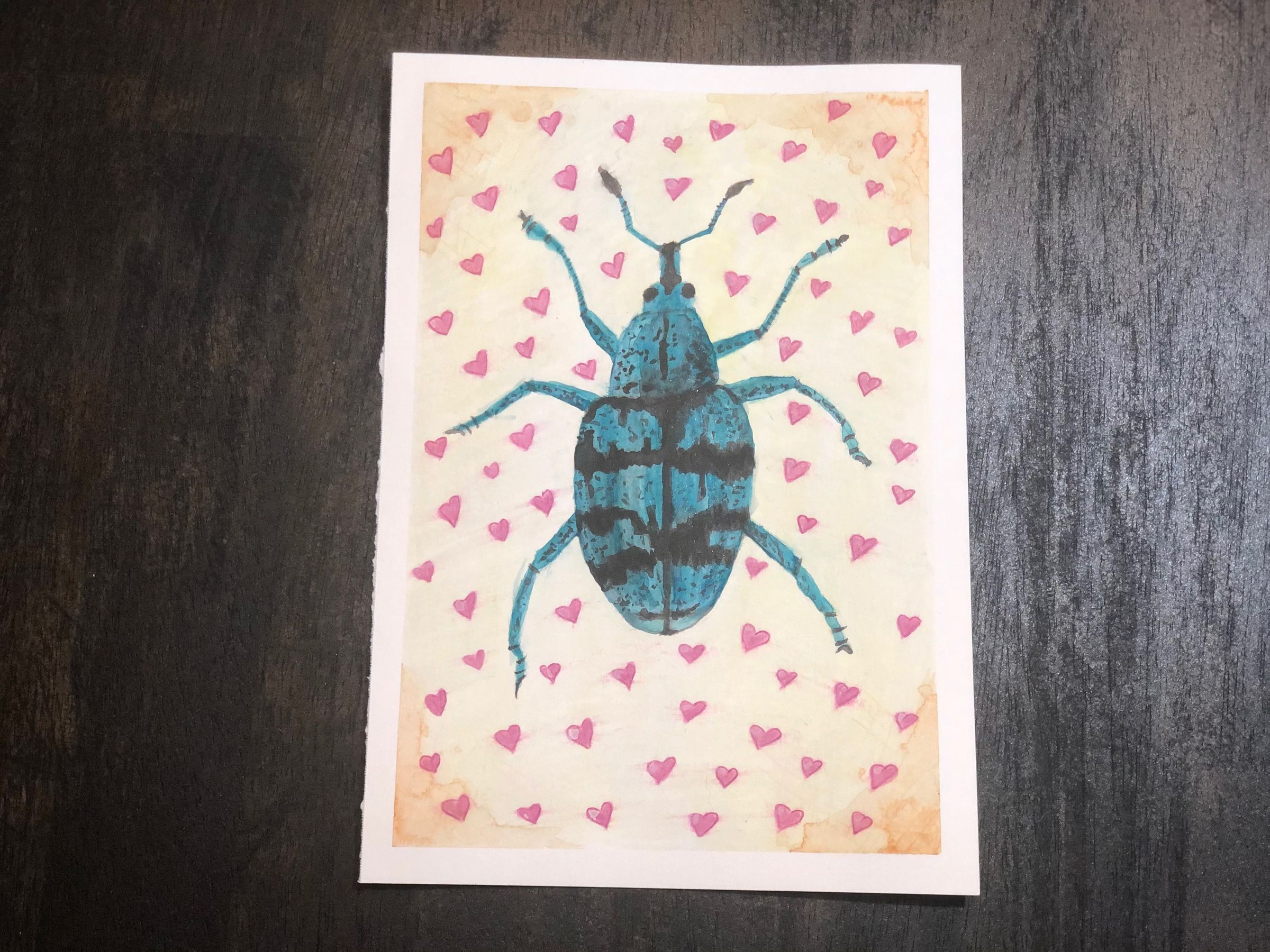 Mixed Media Weevil Painting - Instructables