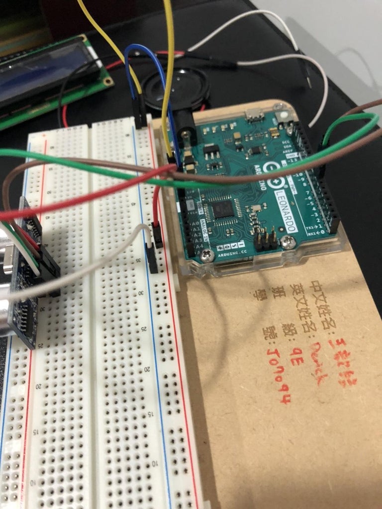 Arduino Sonar Object Counter With Sound 6 Steps Instructables