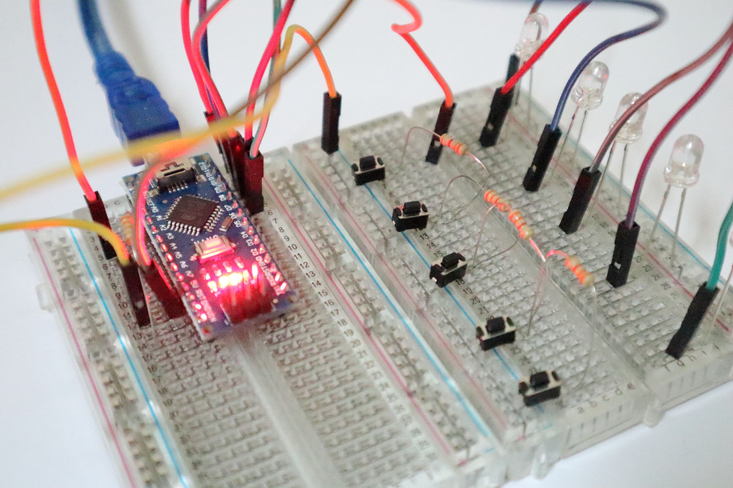 100+ Switches in a Single Pin of Arduino : 6 Steps (with Pictures ...