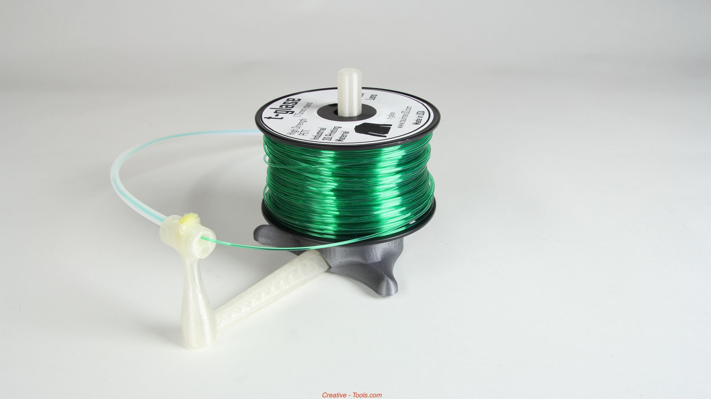 Universal Stand-alone Filament Spool Holder (Fully 3D-printable) : 11 ...