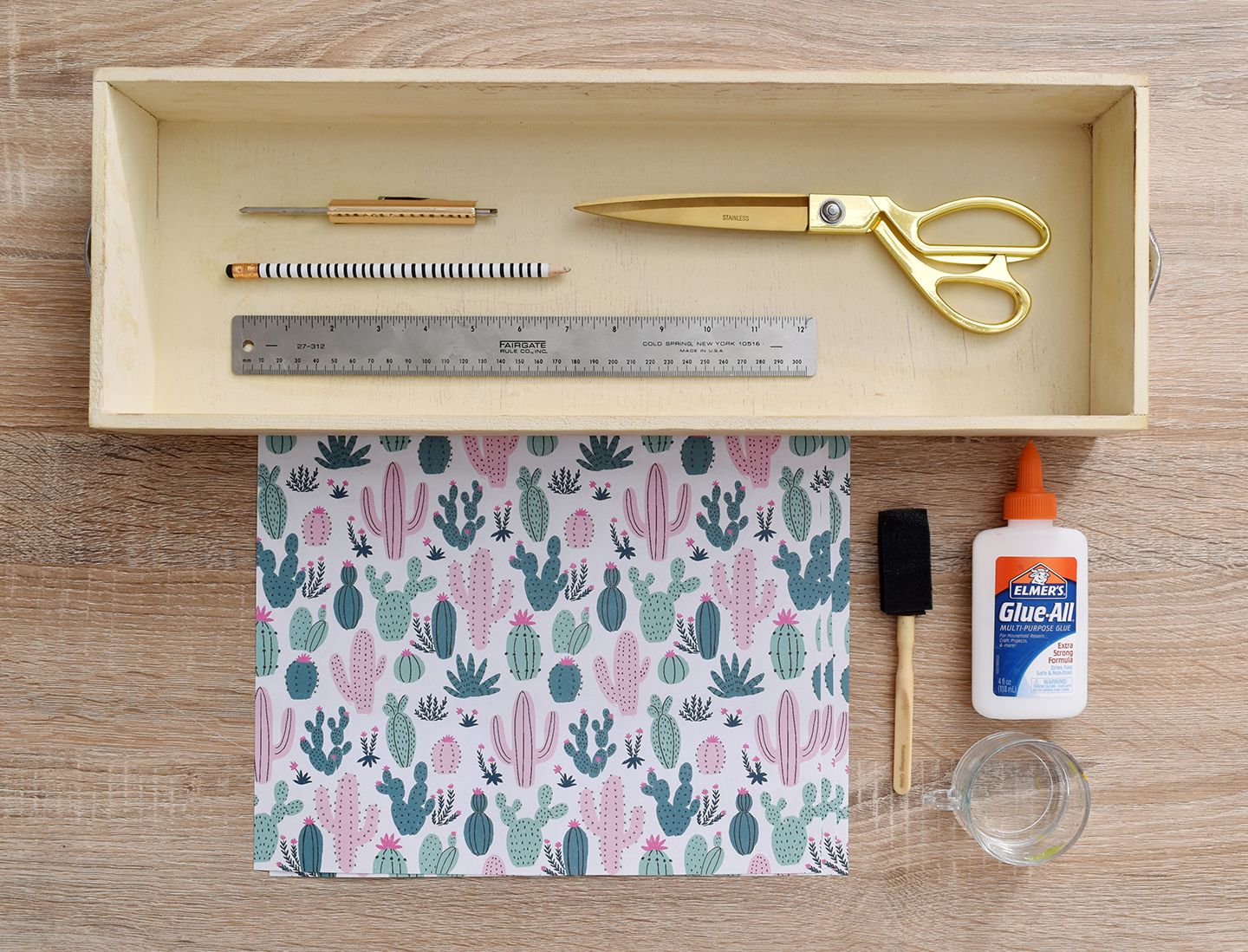 Easy DIY Serving Tray Using Decorative Paper : 7 Steps (with Pictures ...