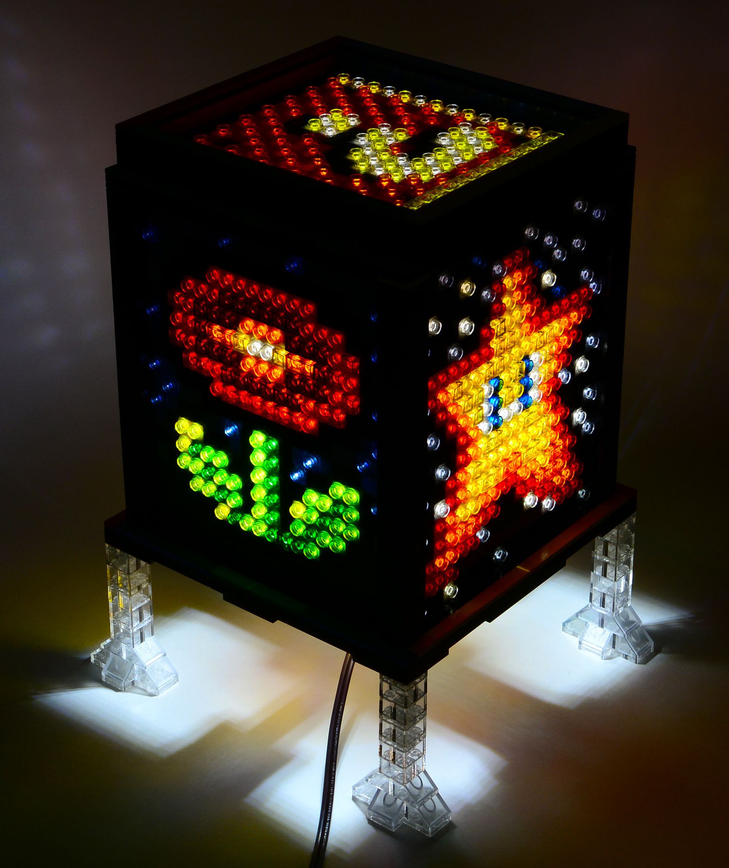 Bedazzled Mosaic LEGO Sprite Lamps : 6 Steps (with Pictures ...