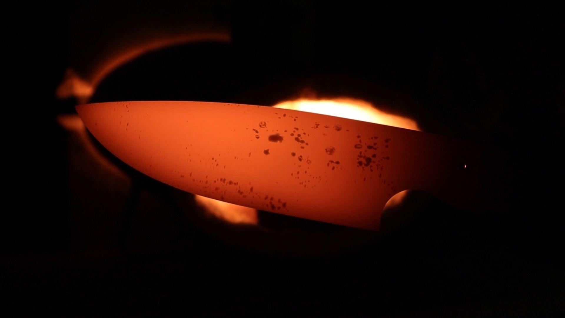 Making a Stonewashed Kitchen Knife Out of 1095 Steel : 40 Steps (with ...