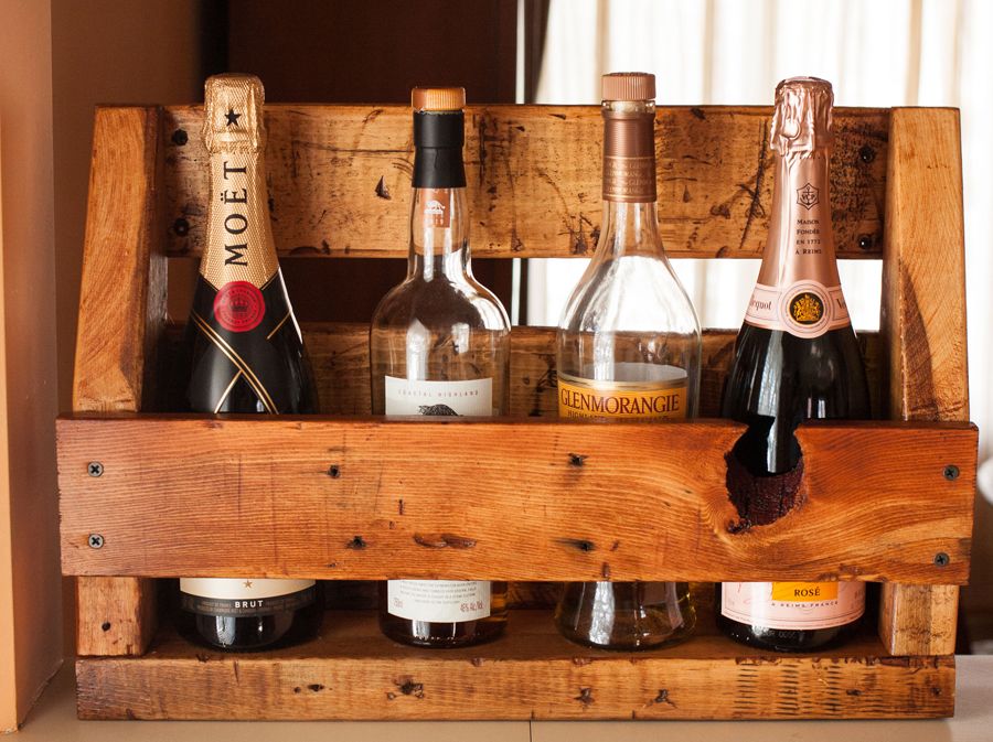 Wine/Whiskey Rack - Pallet Wood : 4 Steps (with Pictures) - Instructables