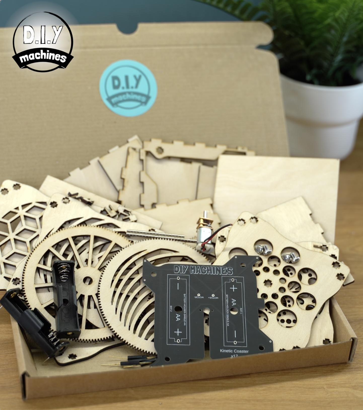 KINETIC COASTERS With a TWIST! Laser or 3D Printable : 24 Steps (with ...
