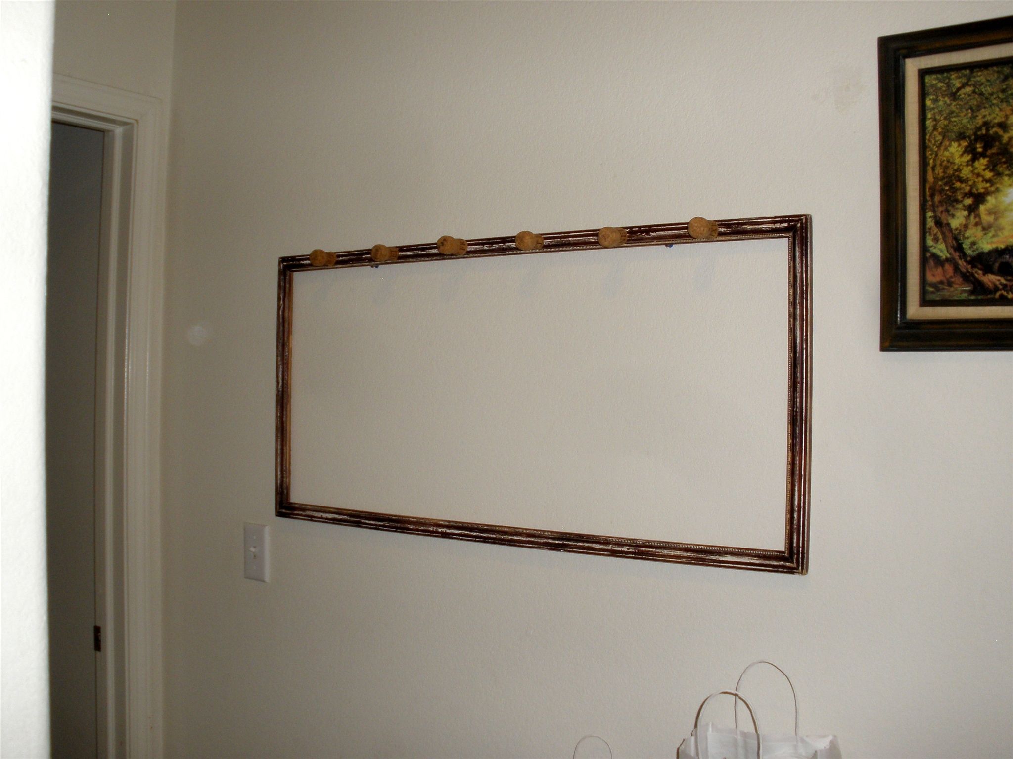 Frame and Jar Functional Wall Art, Hanger or Organizer : 7 Steps (with ...