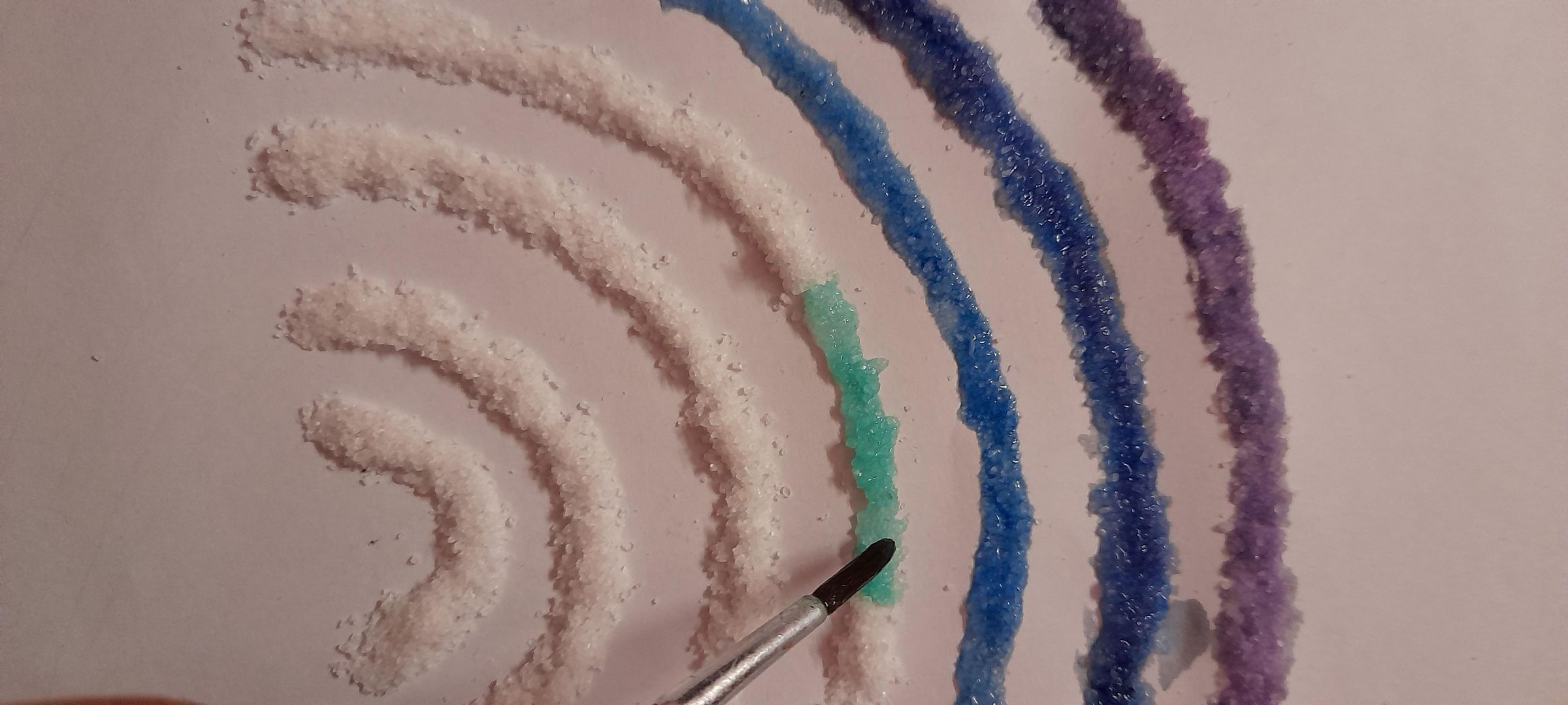 Rainbow: Salt Crystal Painting : 3 Steps (with Pictures) - Instructables