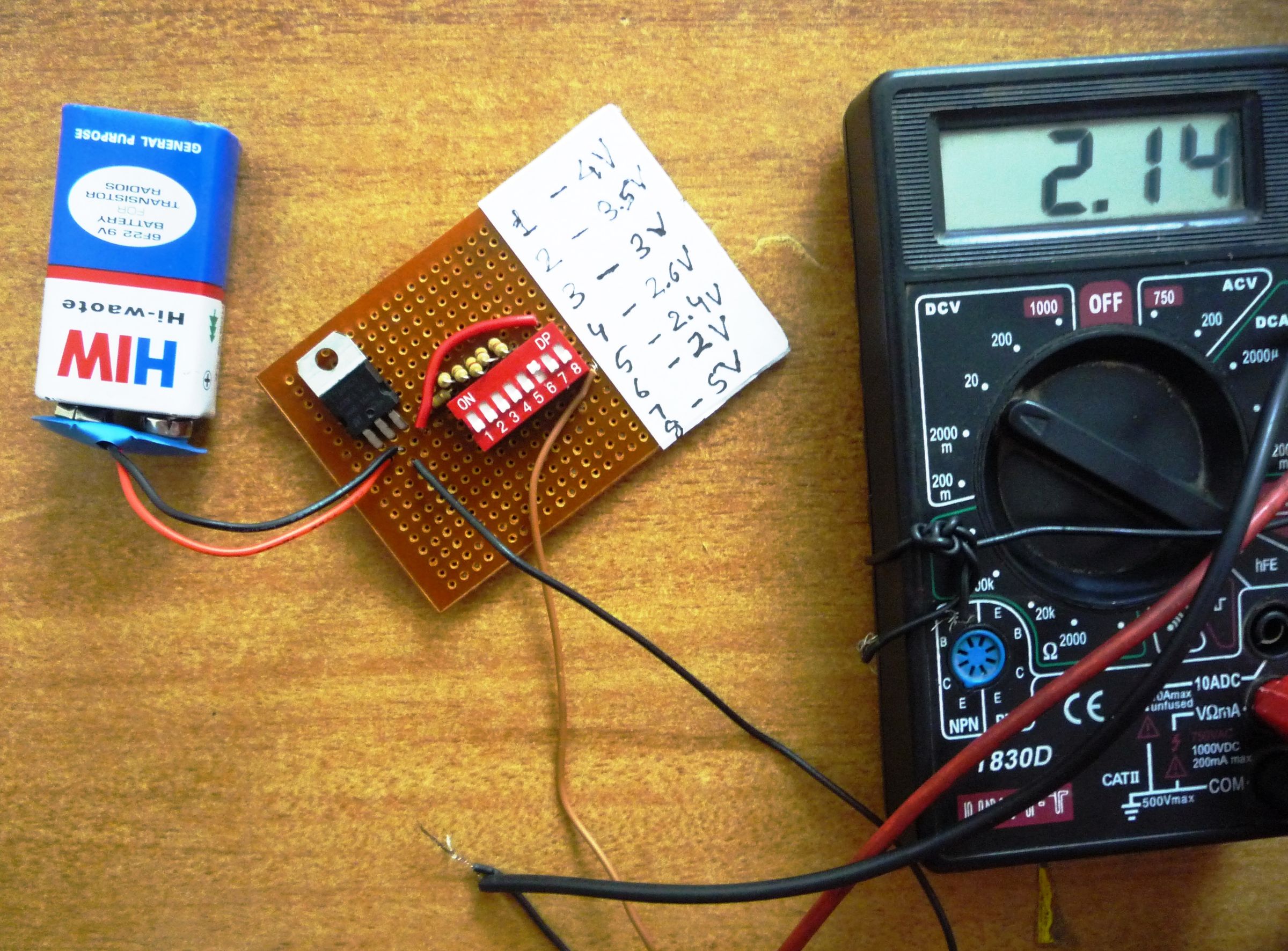5V Battery Powered Pocket Sized Variable Power Supply : 8 Steps (with ...