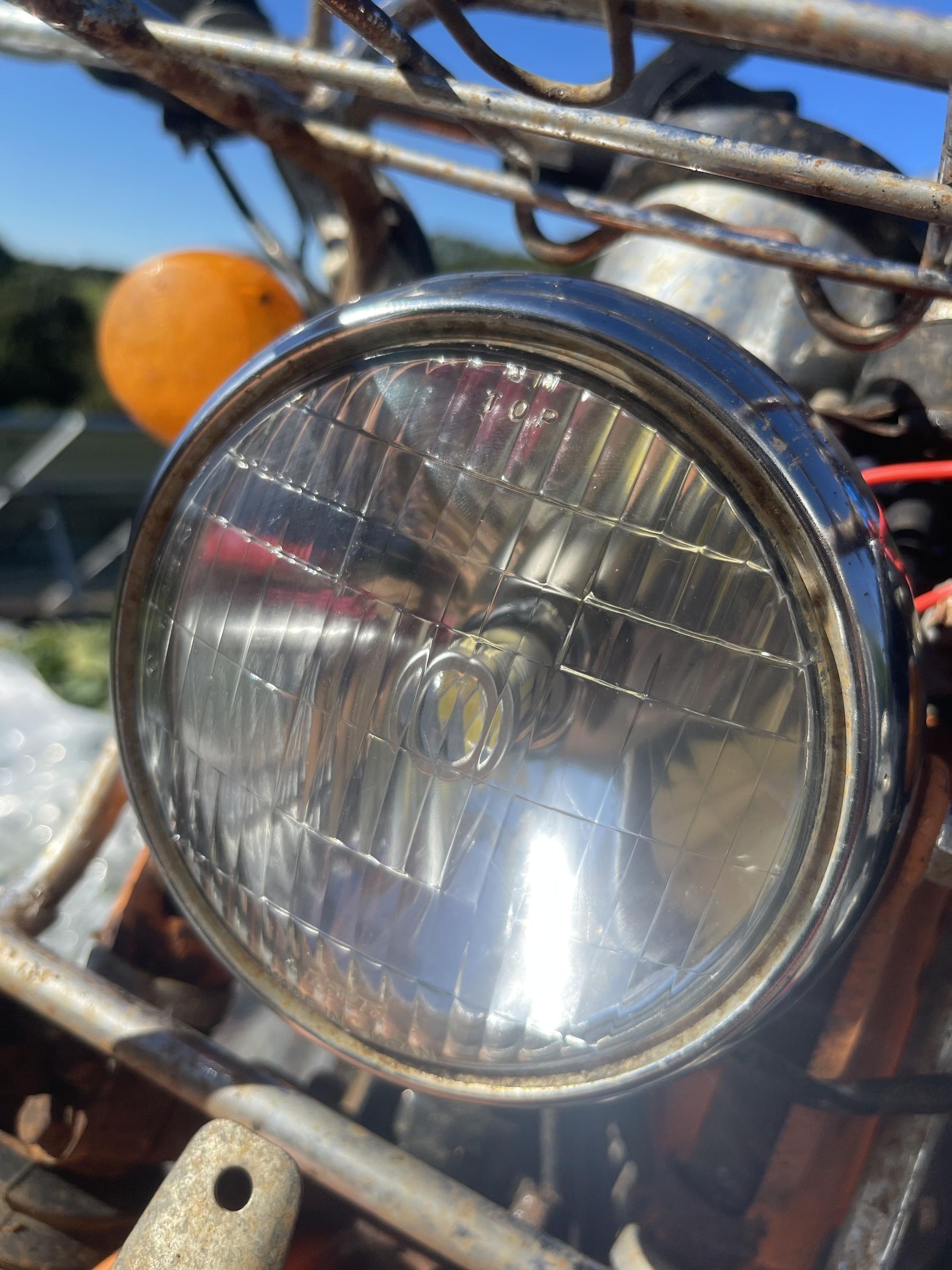 Motorcyle 6v LED Headlight Conversion : 6 Steps (with Pictures ...