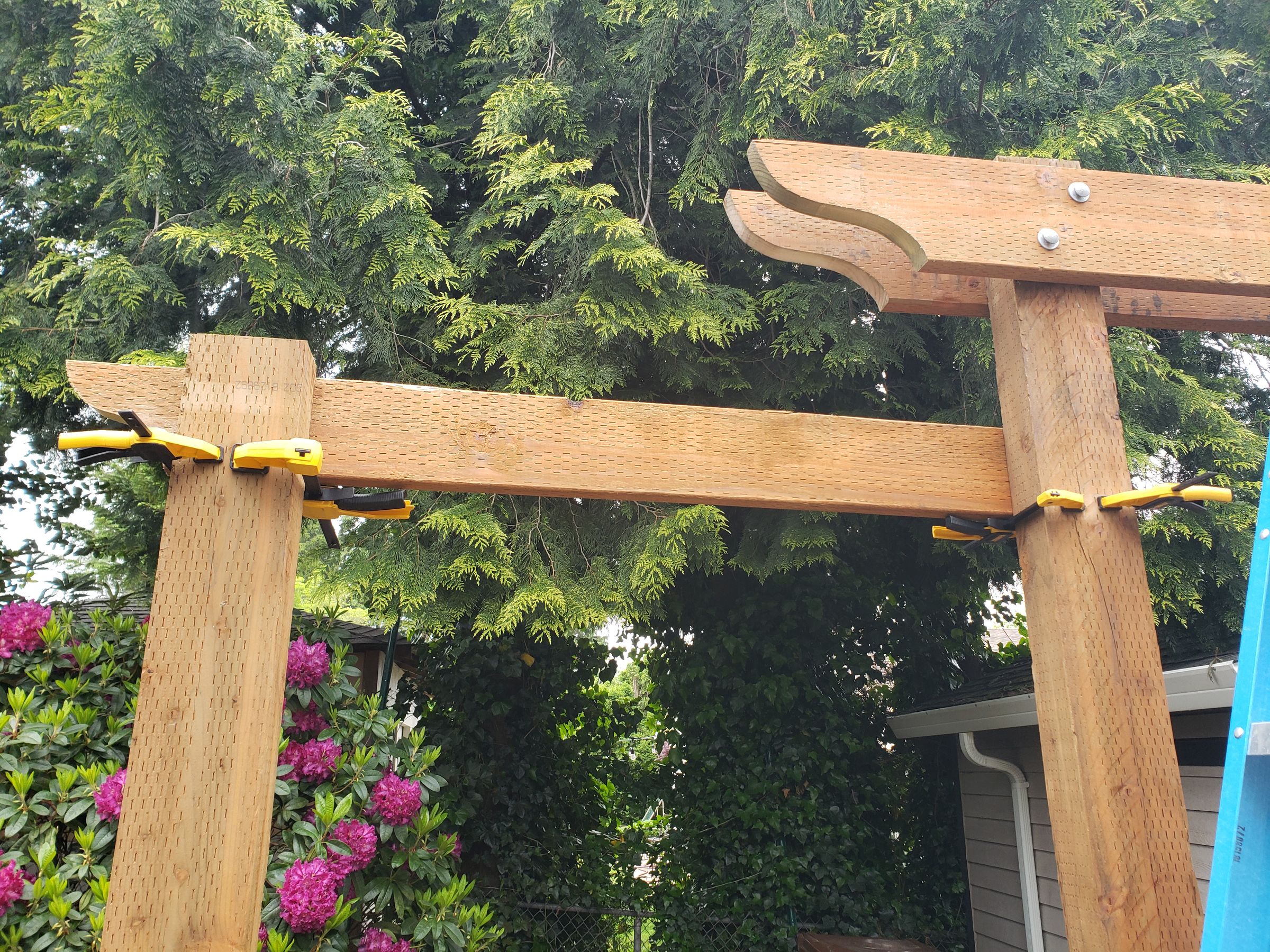 Arbor Arch With Dual Swings : 64 Steps (with Pictures) - Instructables
