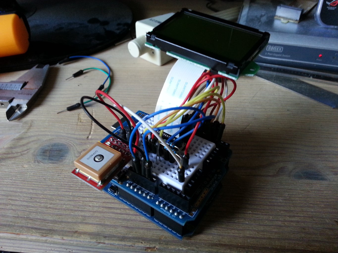 Compact Arduino Gps Speedo And More 6 Steps Instructables