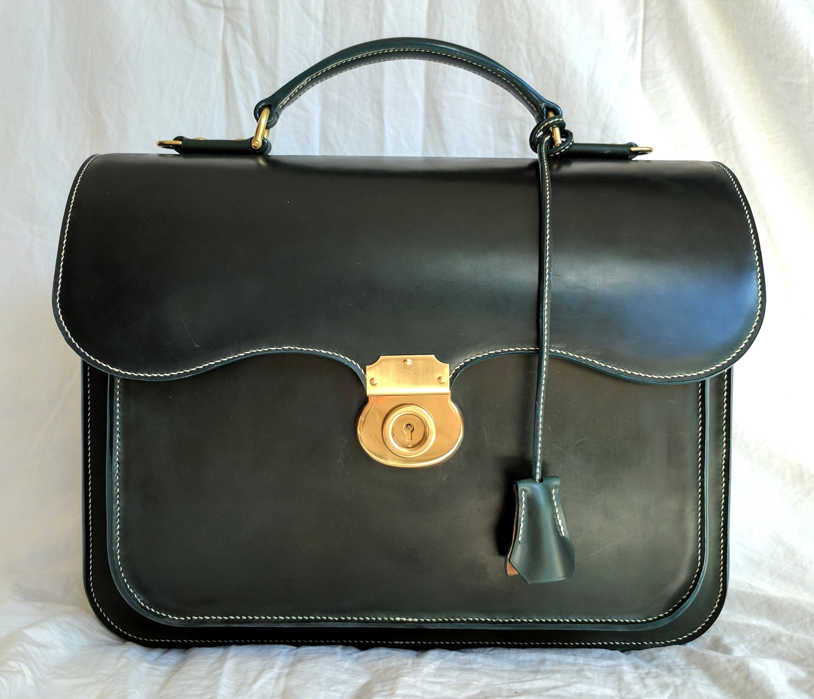 Shell Cordovan Leather Briefcase : 38 Steps (with Pictures) - Instructables