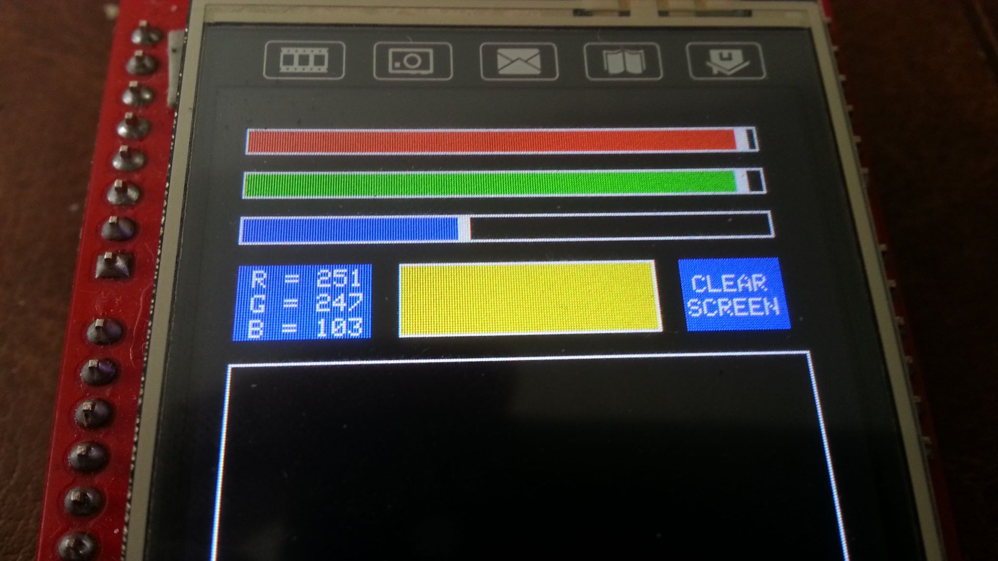 How to Use 2.4 Inch TFT LCD SPFD5408 With Arduino Uno and Mega : 5 ...